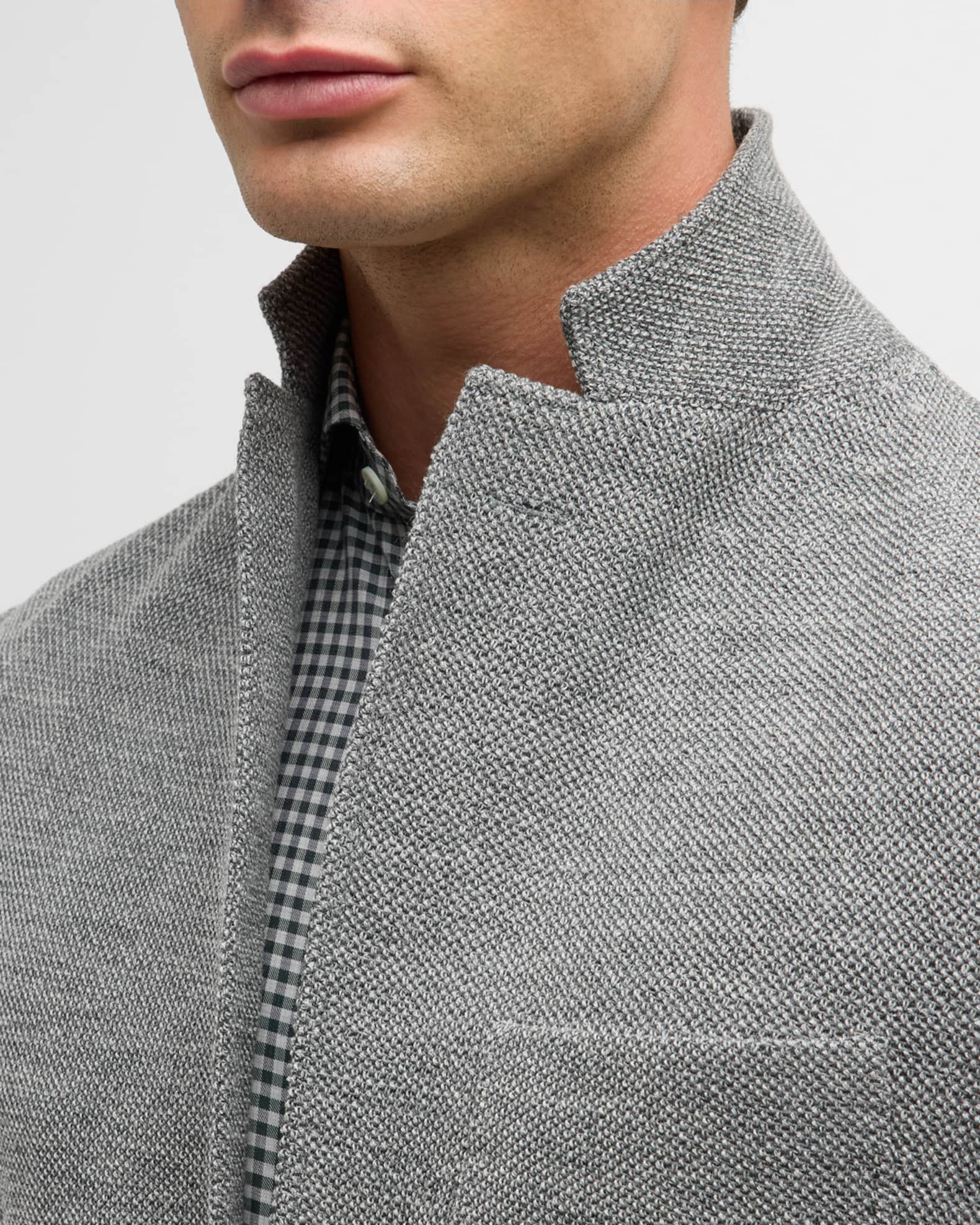 Canali Men's Textured Jacket | Neiman Marcus