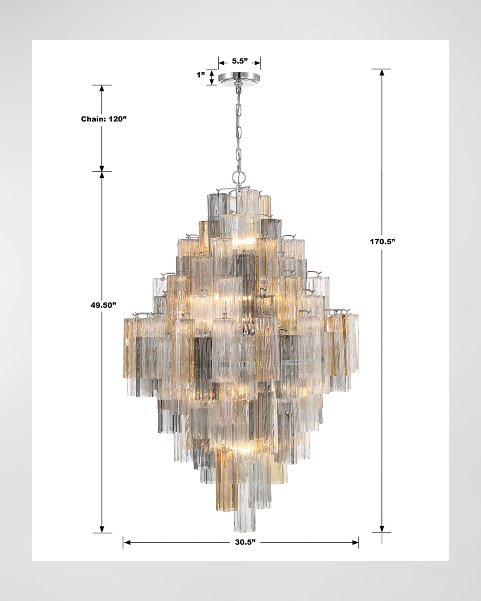 Crystorama Addis 20-Light Chandelier | Neiman Marcus