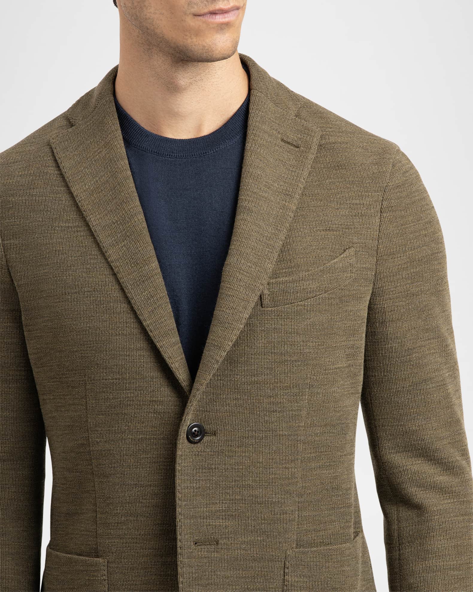 Boglioli Men's Sponge Wool Jacket | Neiman Marcus