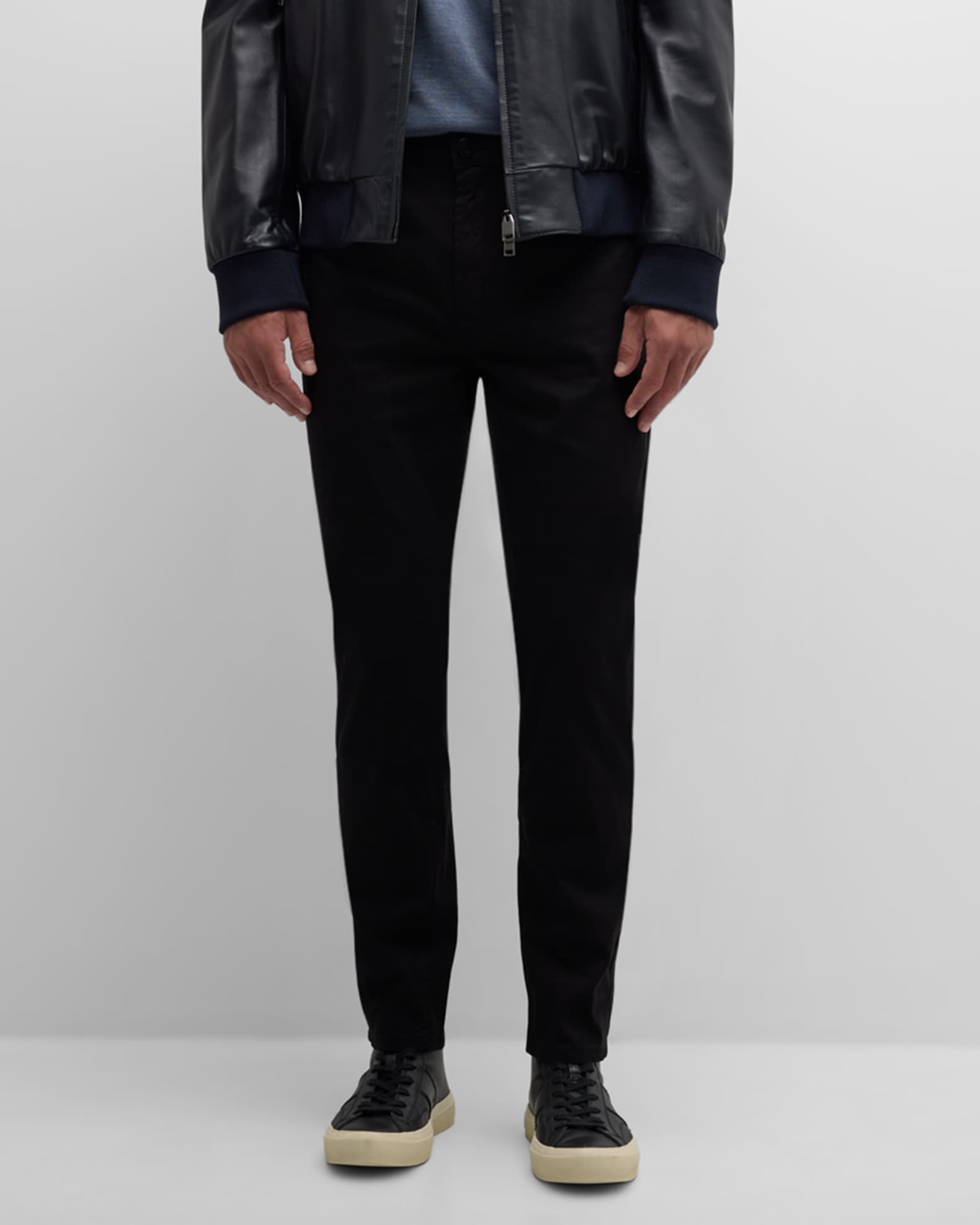 monfrere Men's Brando Linen-Blend Jeans | Neiman Marcus