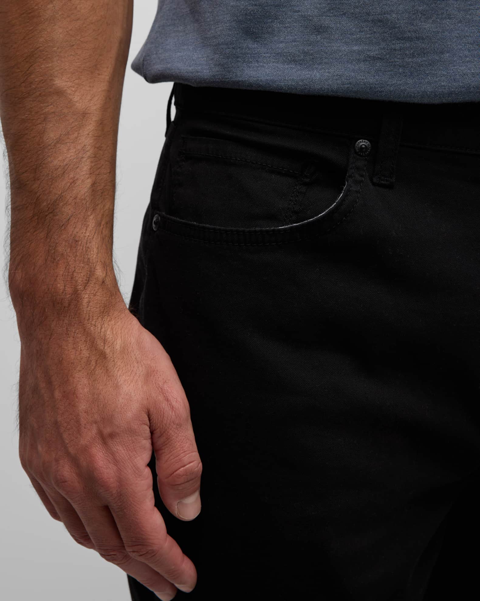 monfrere Men's Brando Linen-Blend Jeans | Neiman Marcus