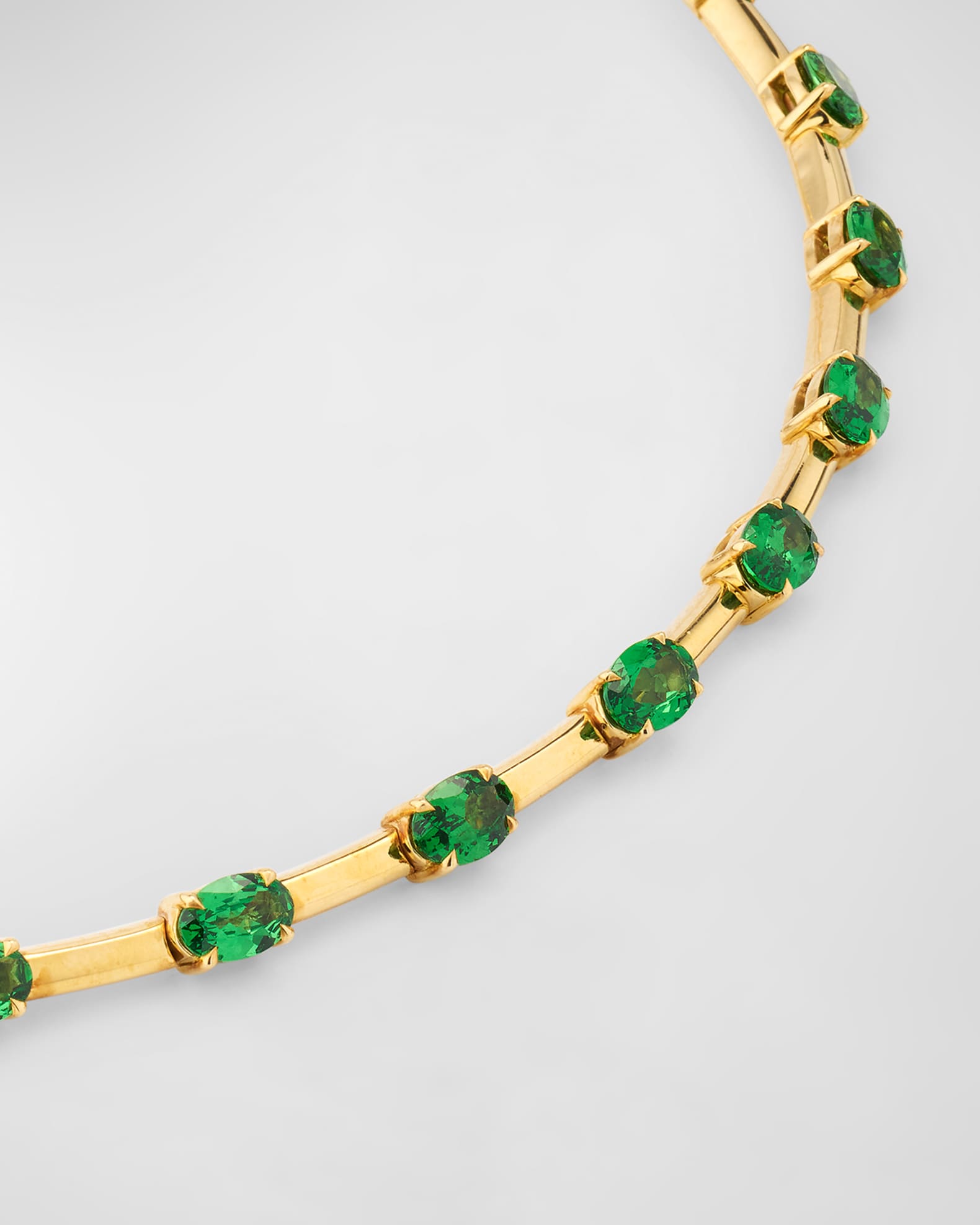 Etho Maria Dolce 18K Yellow Gold Tsavorite Necklace | Neiman Marcus