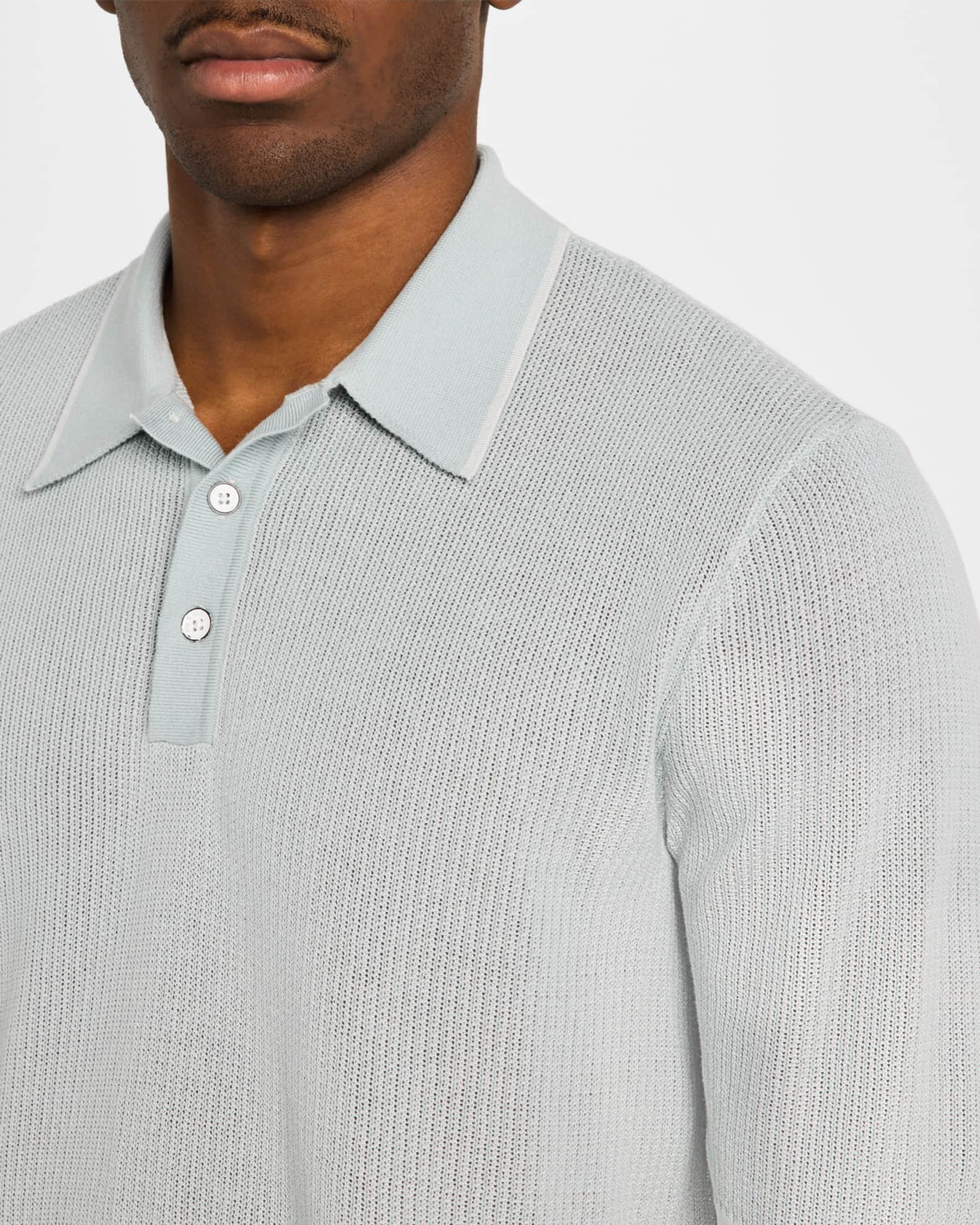 Rag & Bone Men's Harvey Striped Knit Polo | Neiman Marcus