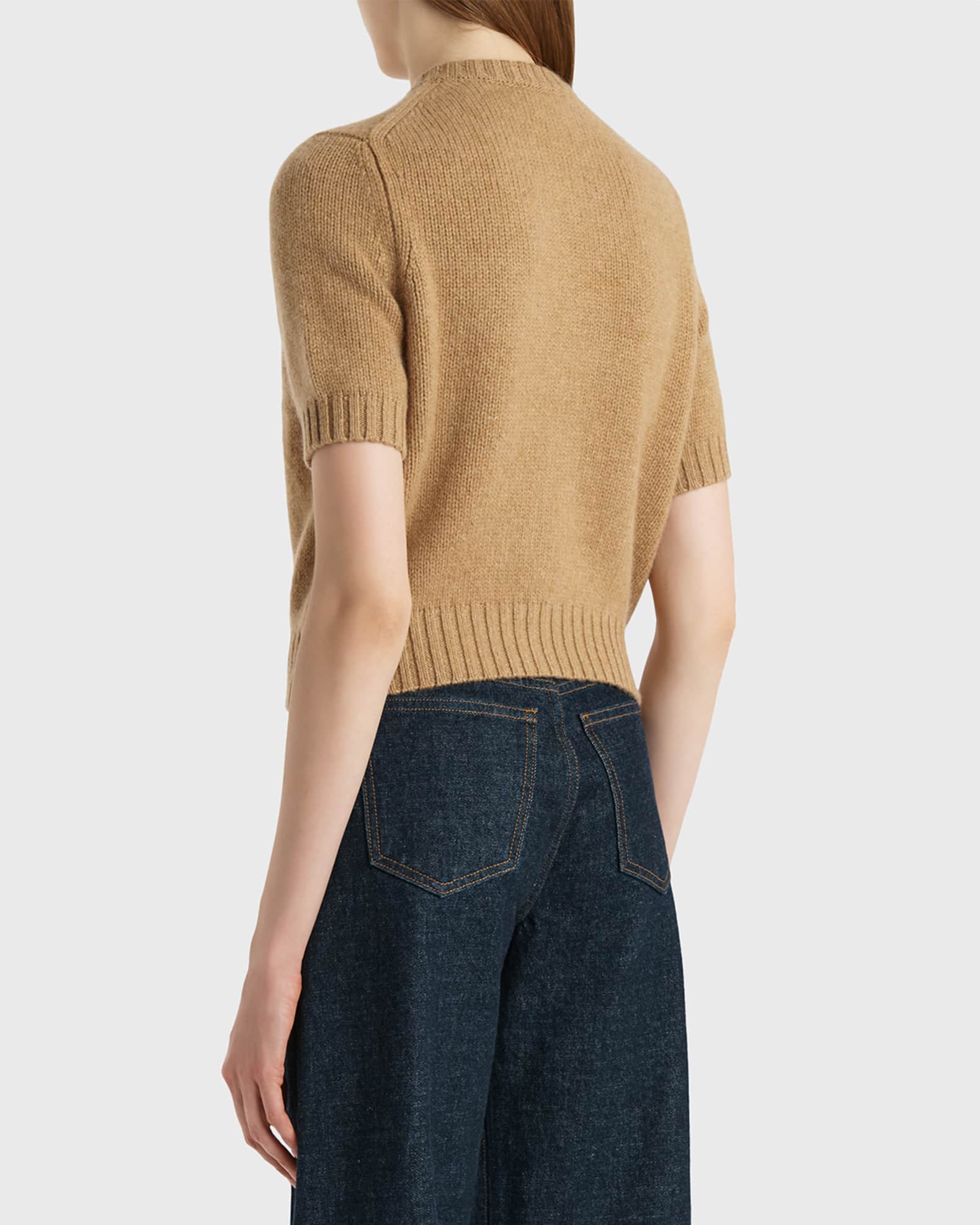 Khaite Nora Cashmere Knit Cardigan | Neiman Marcus