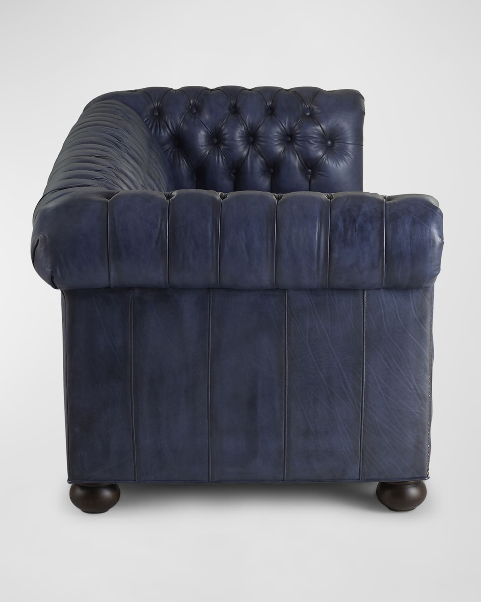 Old Hickory Tannery Esti Leather Tufted Chesterfield Sofa, 93" | Neiman ...