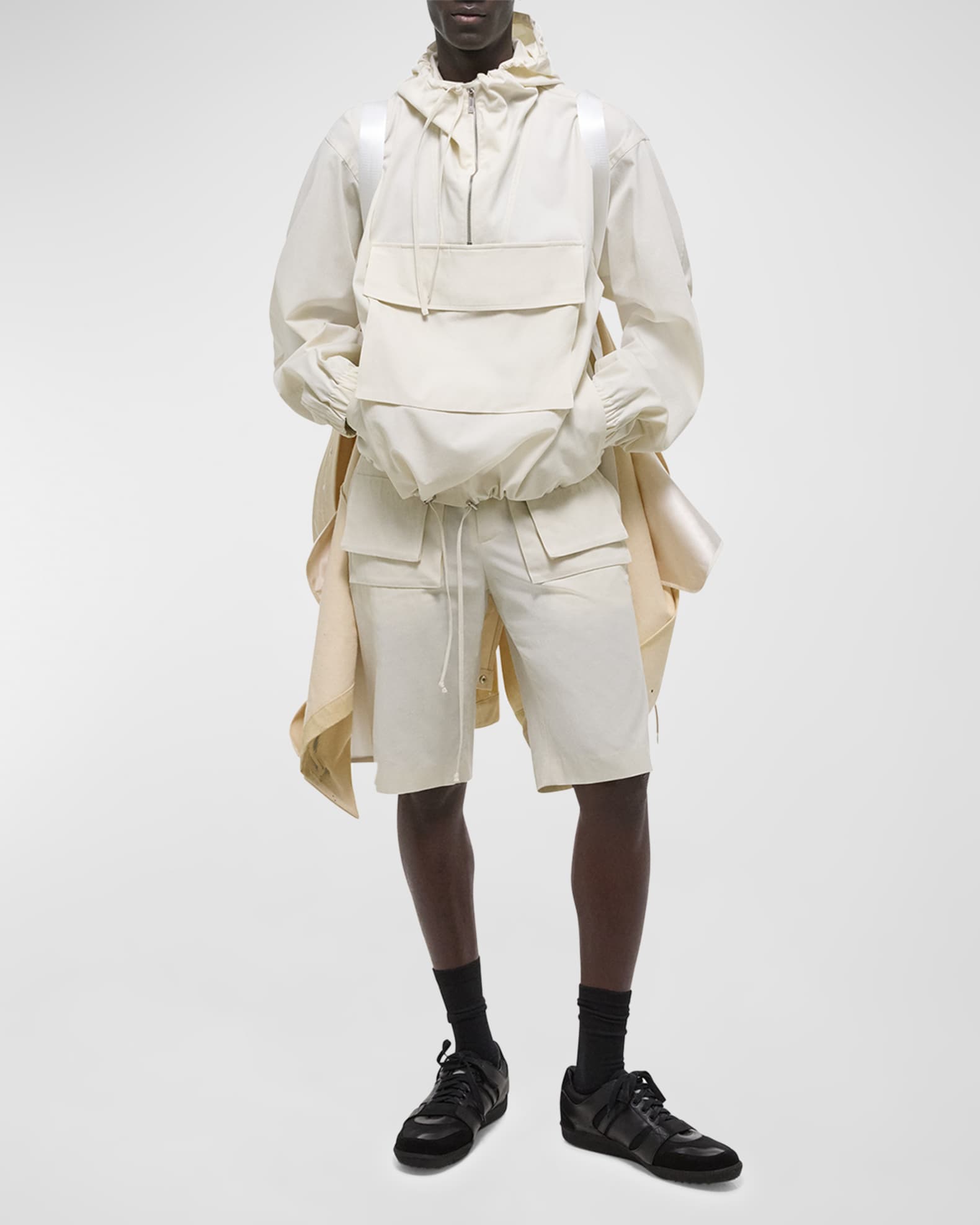 Men's Gusset Pullover Jacket | Neiman Marcus