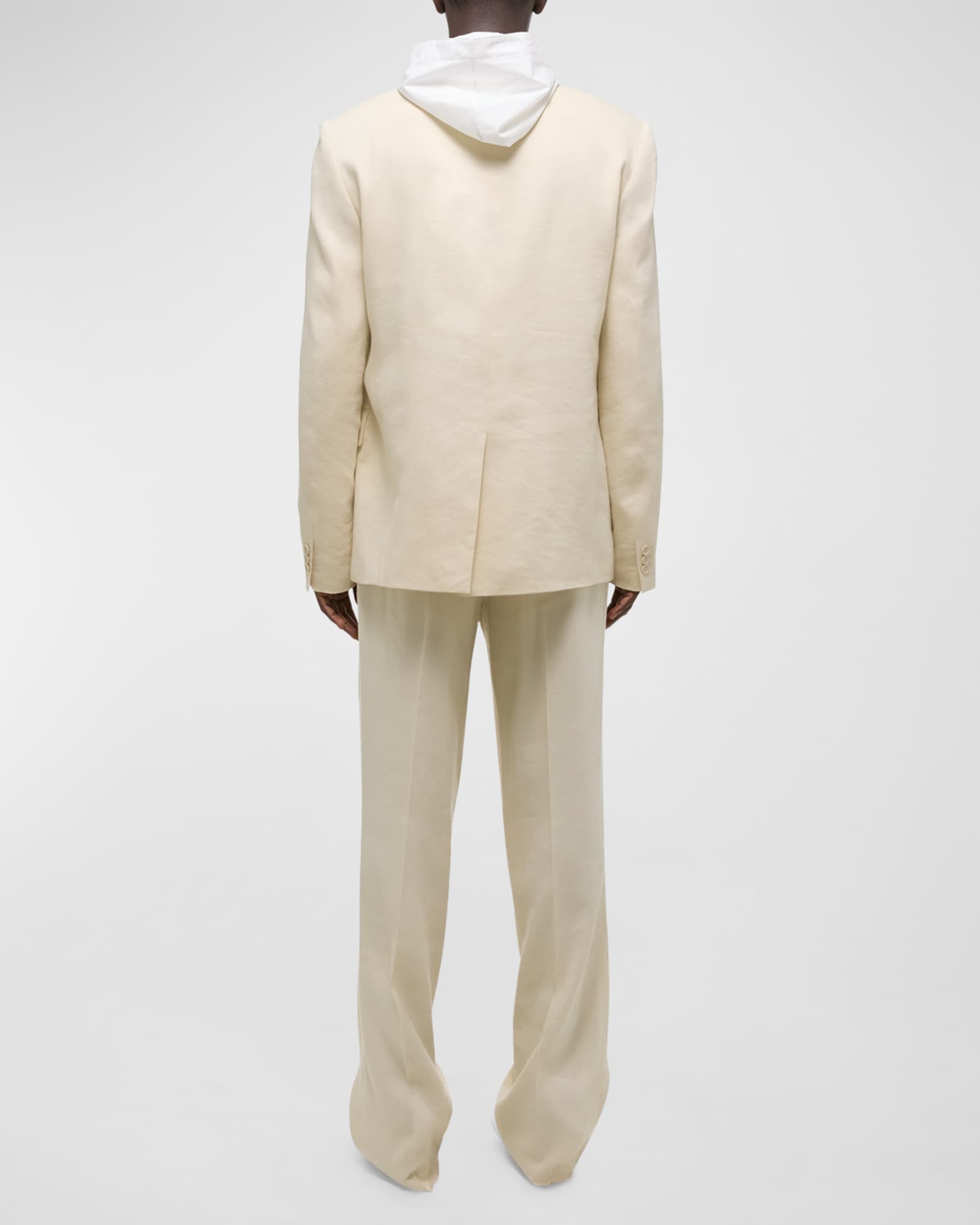 Helmut Lang Men's Classic Linen-Blend Blazer | Neiman Marcus