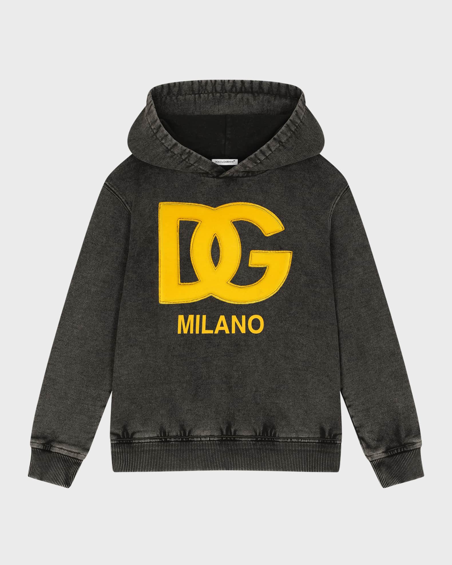 Boy's Marble Patch Hoodie | Neiman Marcus