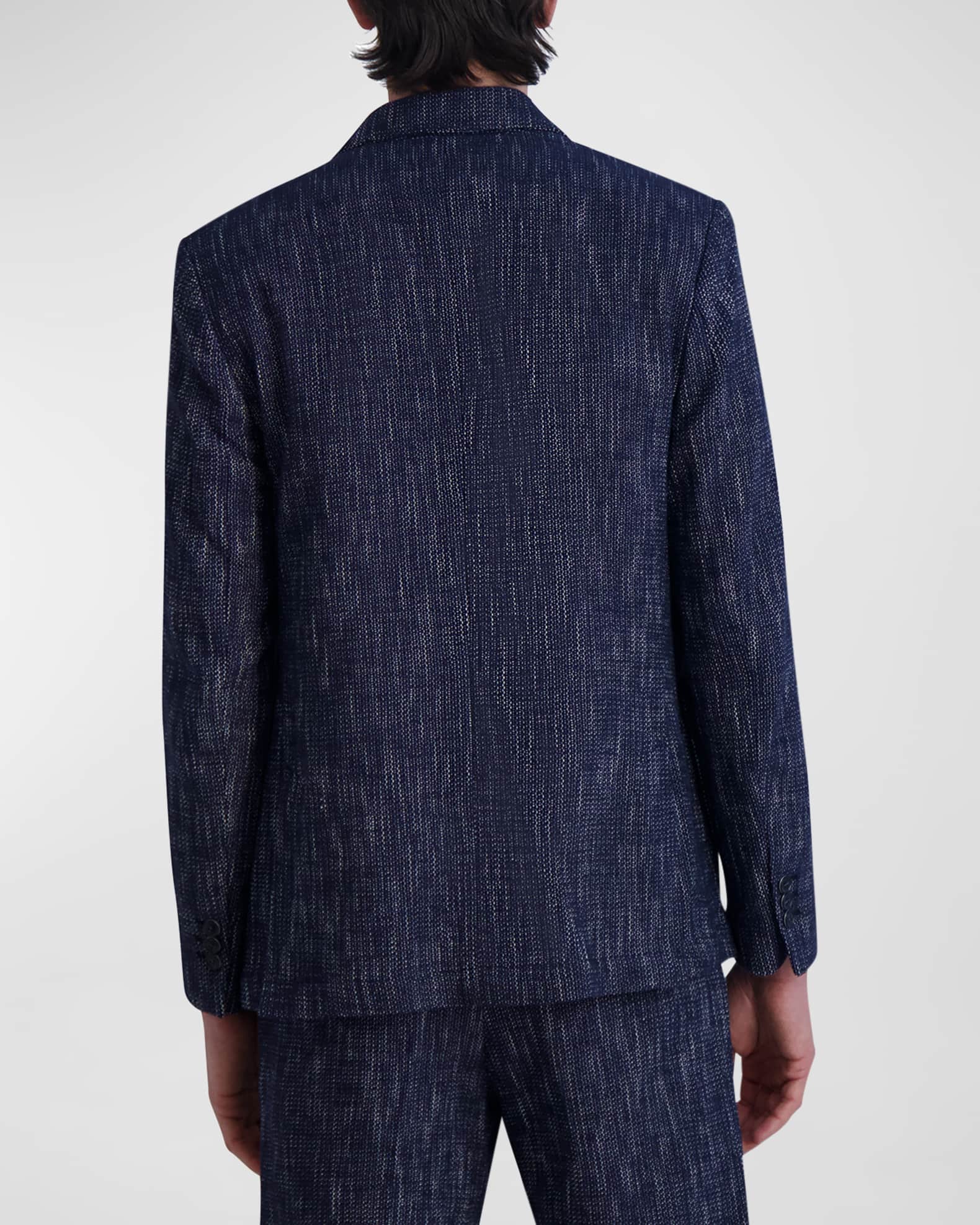 Karl Lagerfeld Paris White Label Men's Melange Cotton Blazer | Neiman ...