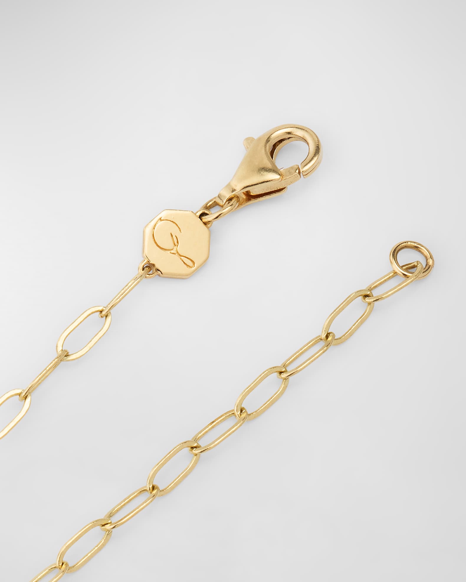 Sorellina 18K Yellow Gold 2.4mm Elongated Cable Chain, 18"L | Neiman Marcus