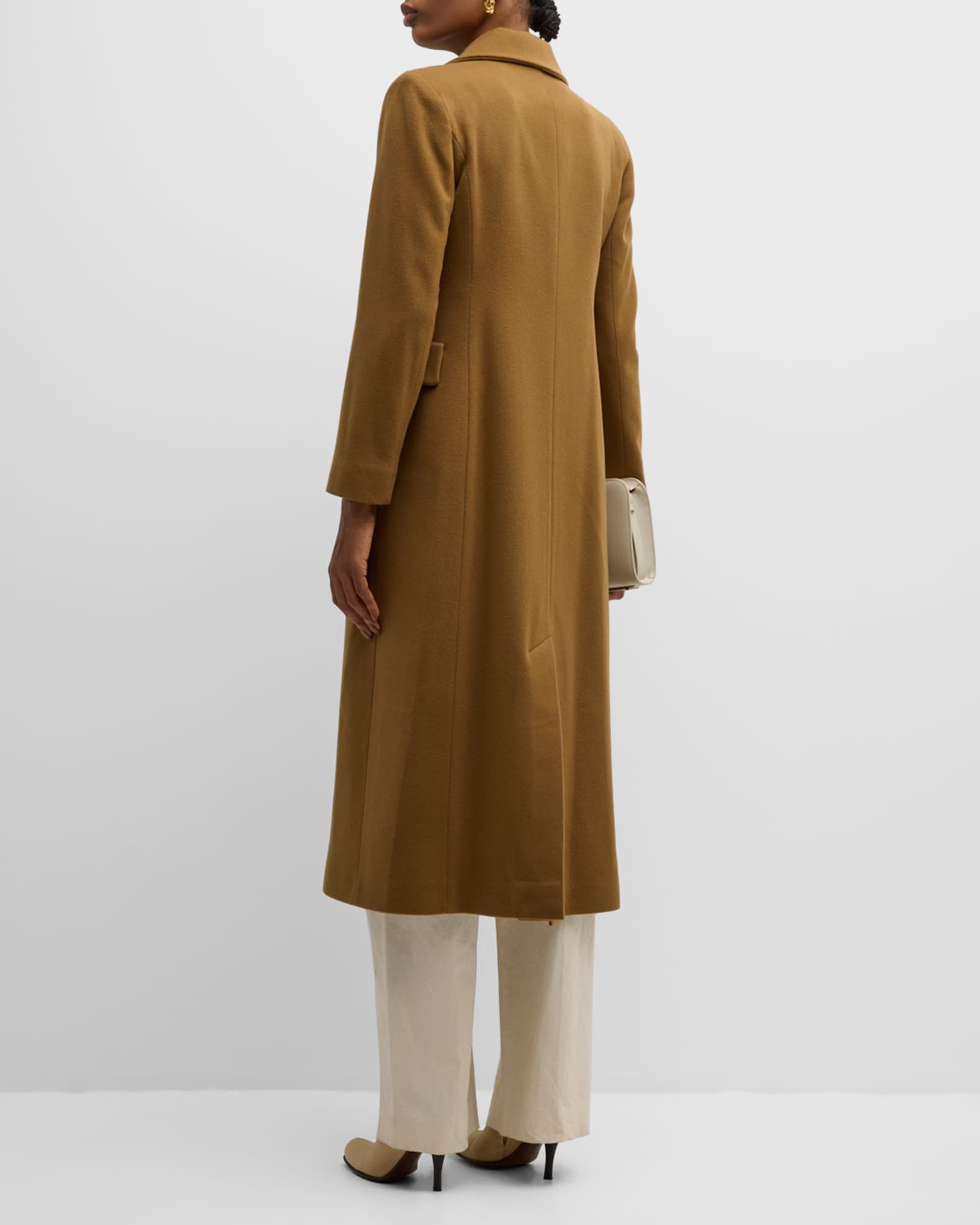 Fleurette Isla Double-Breasted Long Cashmere Coat | Neiman Marcus