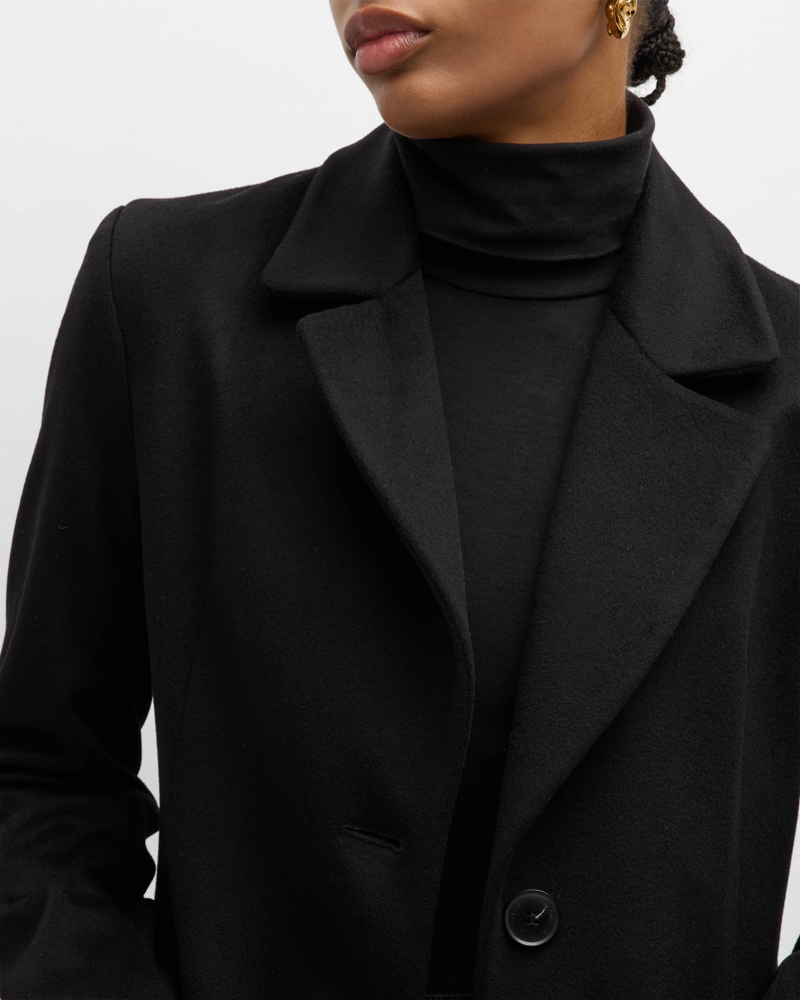 Fleurette Mia Single-Breasted Maxi Cashmere Coat | Neiman Marcus
