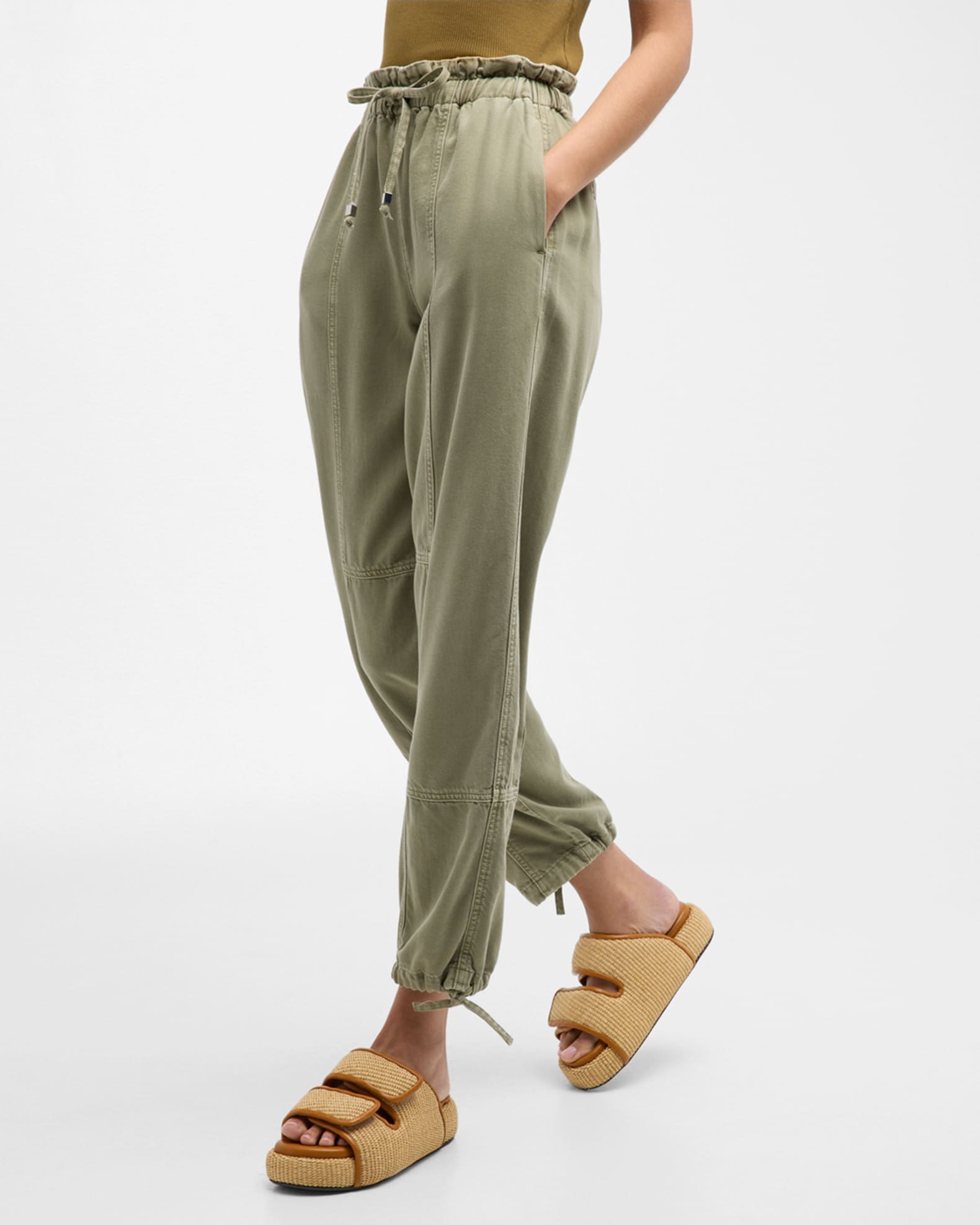 Rag & Bone Ultra Featherweight Jordan Drawstring Pants | Neiman Marcus