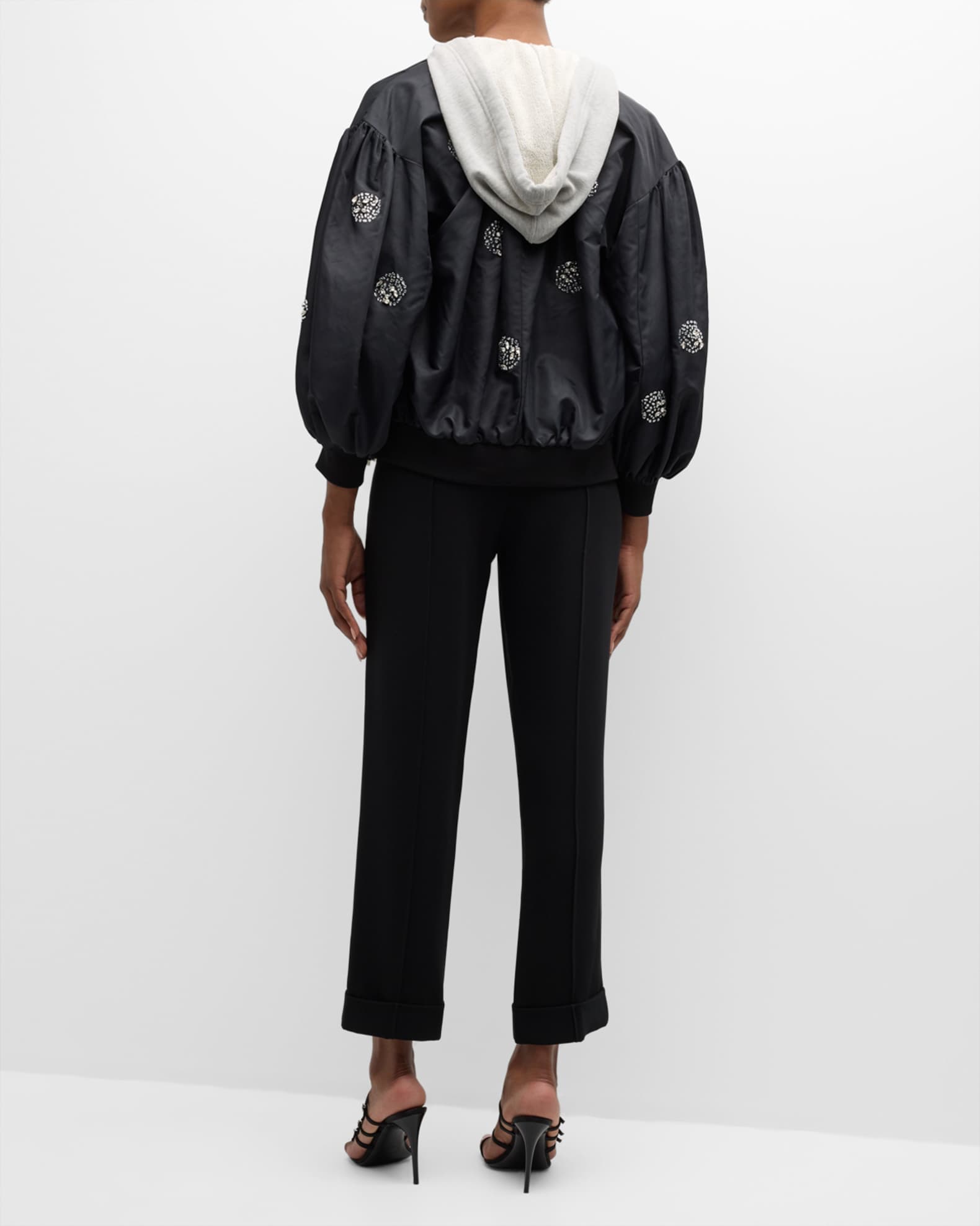 Cinq a Sept Everly Cropped Drawstring Pants | Neiman Marcus