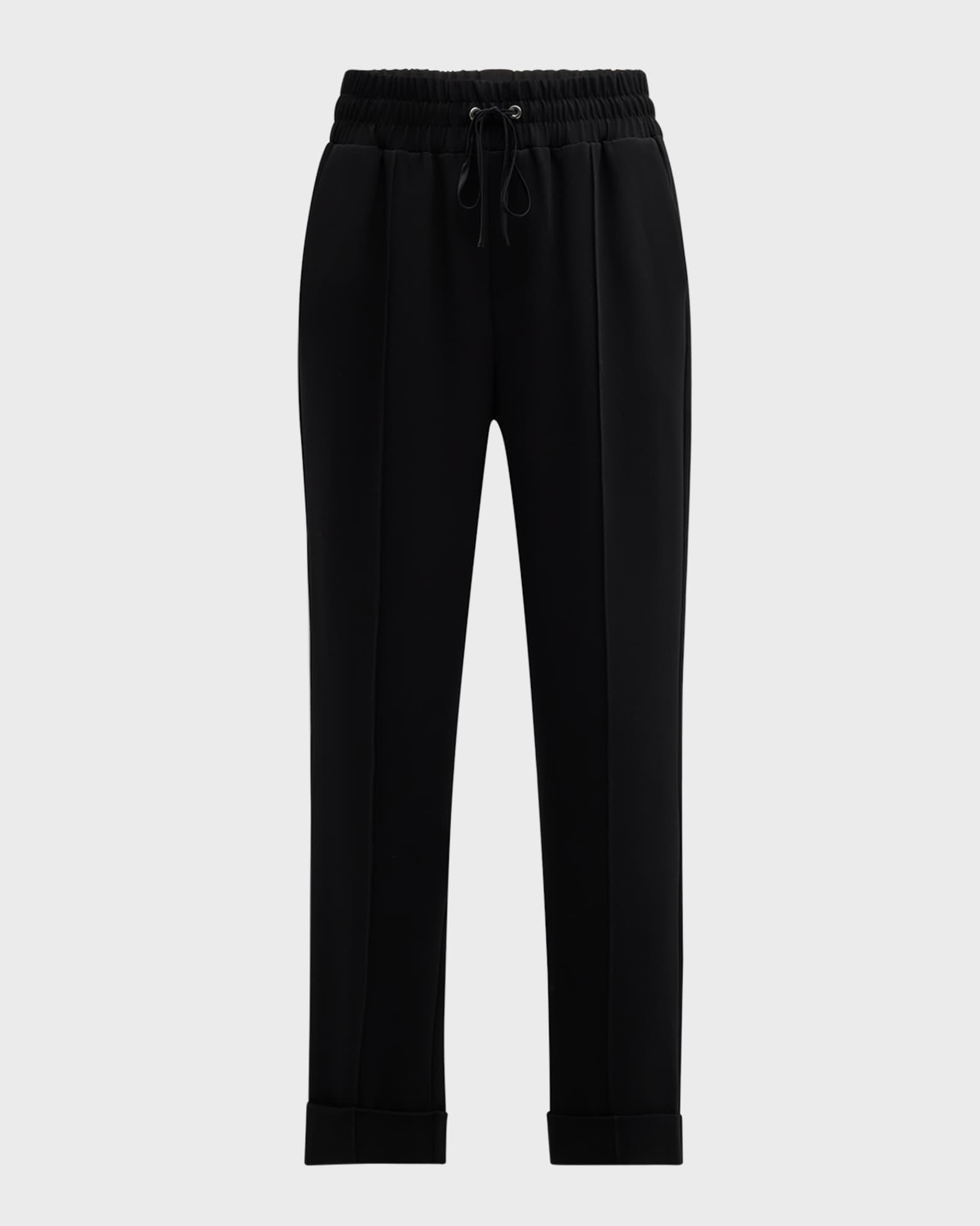 Cinq a Sept Everly Cropped Drawstring Pants | Neiman Marcus