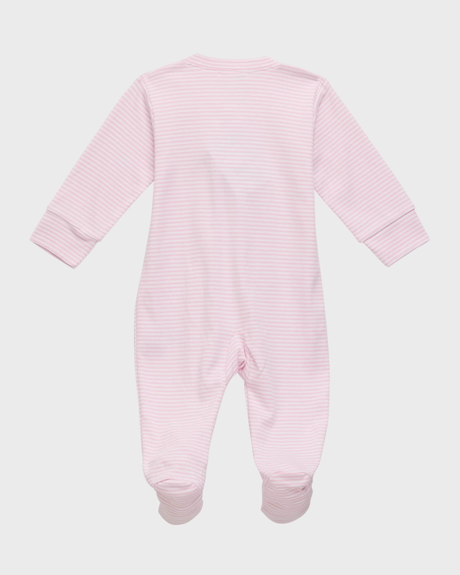 Kissy Kissy Kid's Simple Stripes Zip Up Footie, Size Newborn-9M ...