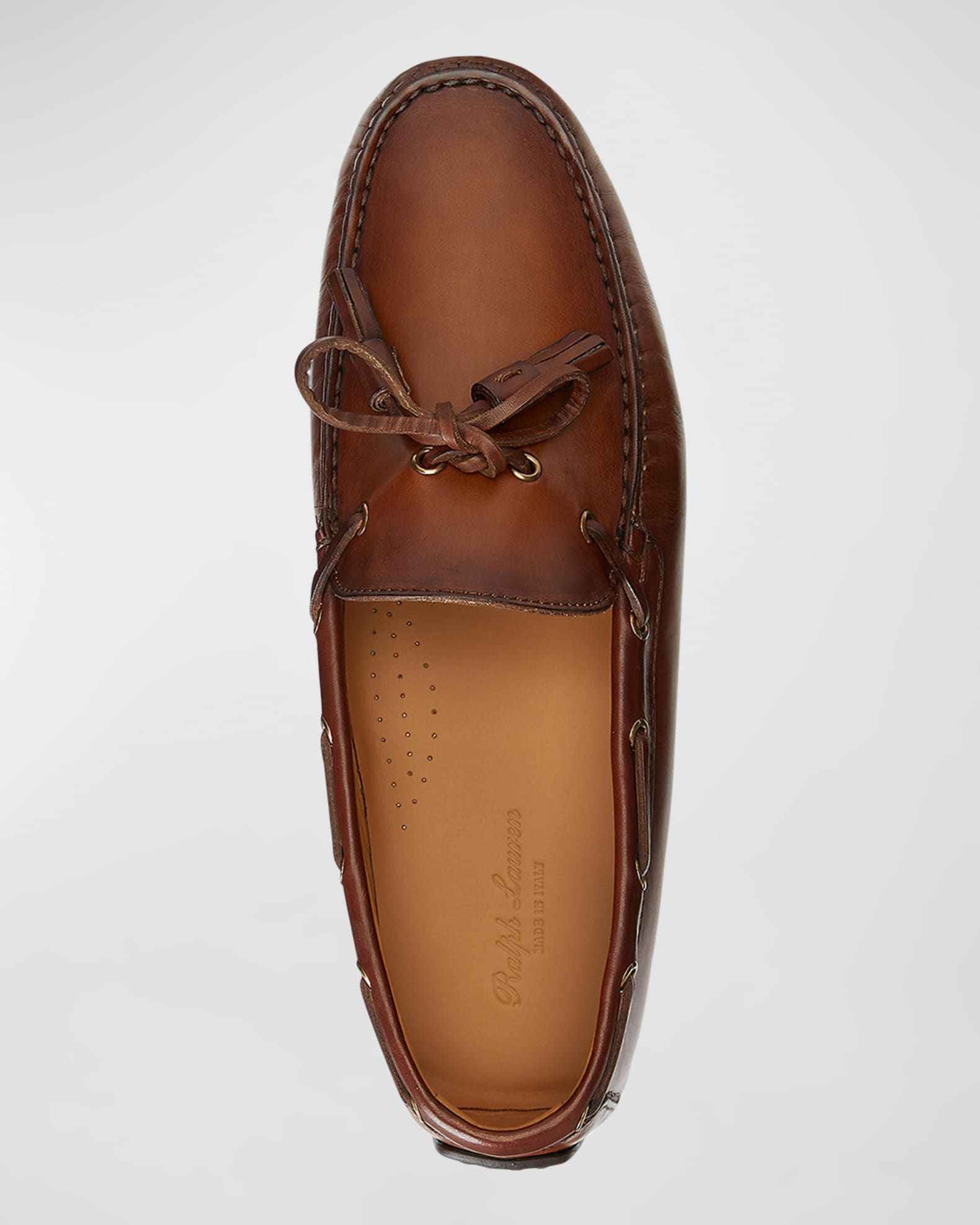 Ralph Lauren Purple Label Men's Harold Hand-Burnished Leather Drivers ...