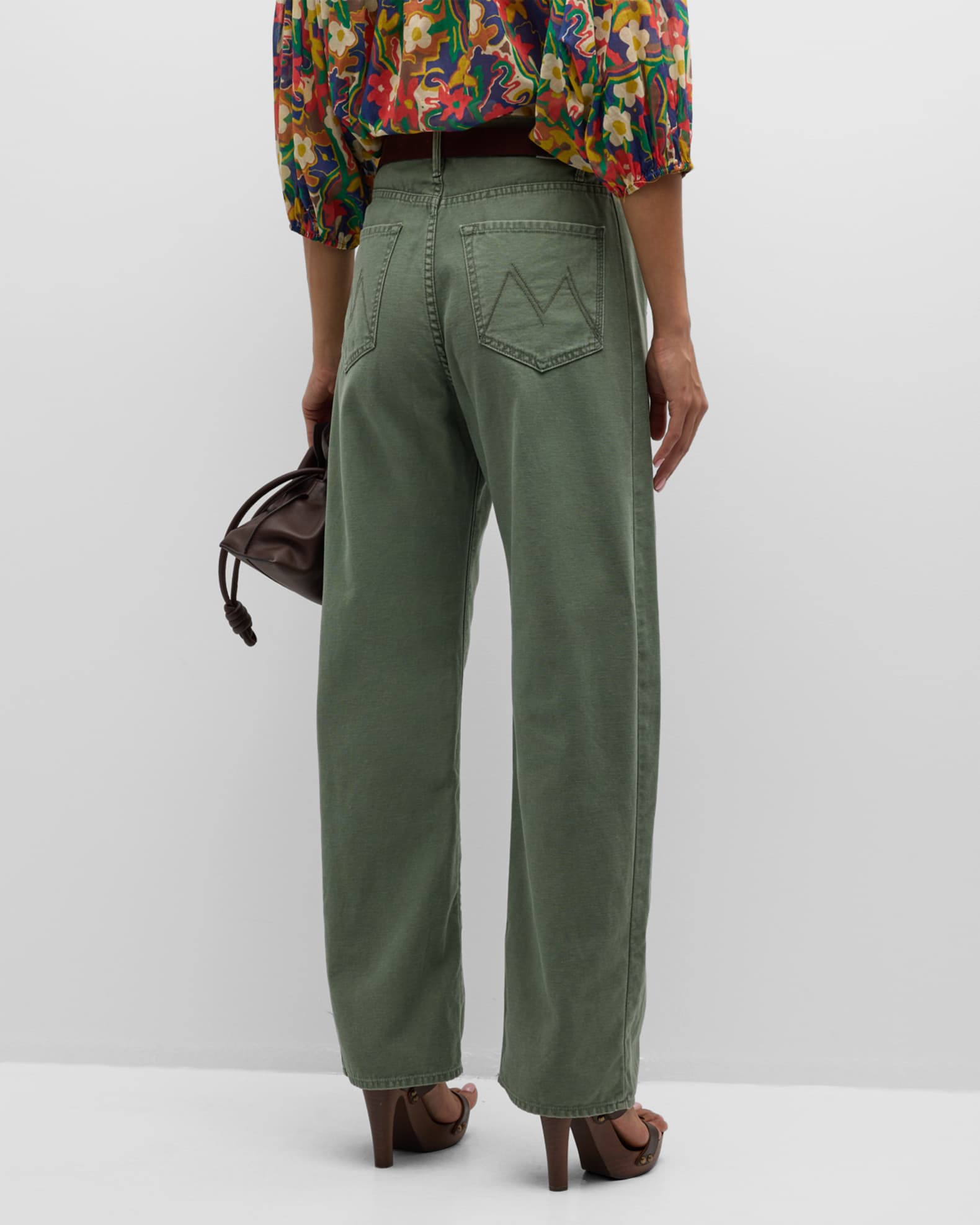 MOTHER The Full Pipe Skimp Jeans | Neiman Marcus