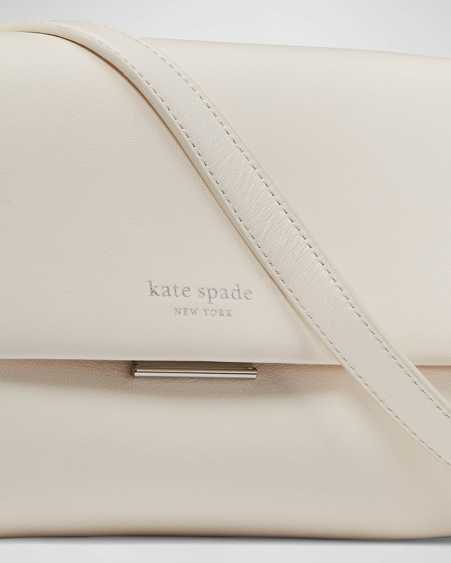 kate spade new york grace flap leather shoulder bag | Neiman Marcus