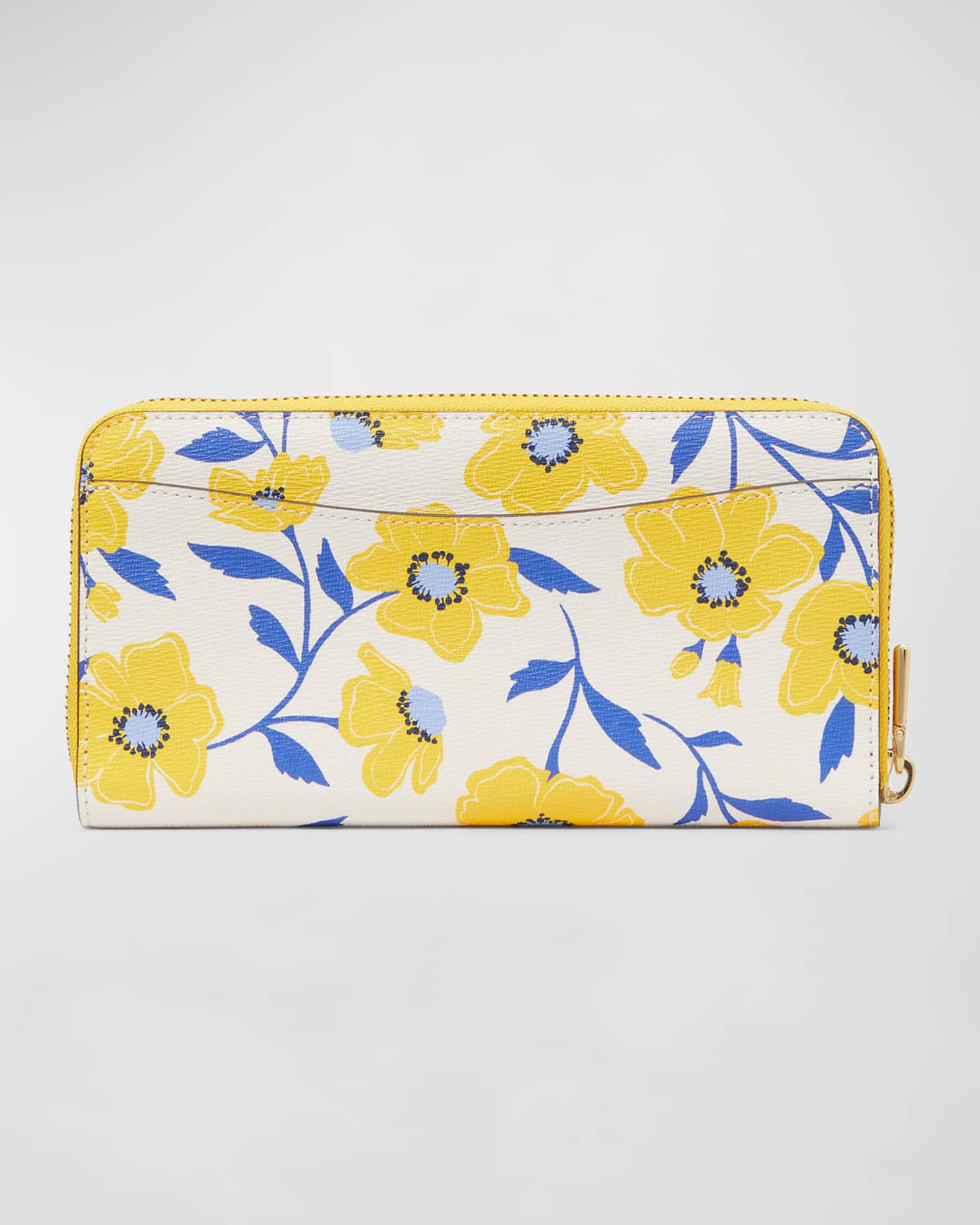 kate spade new york morgan sunshine floral printed continental wallet ...