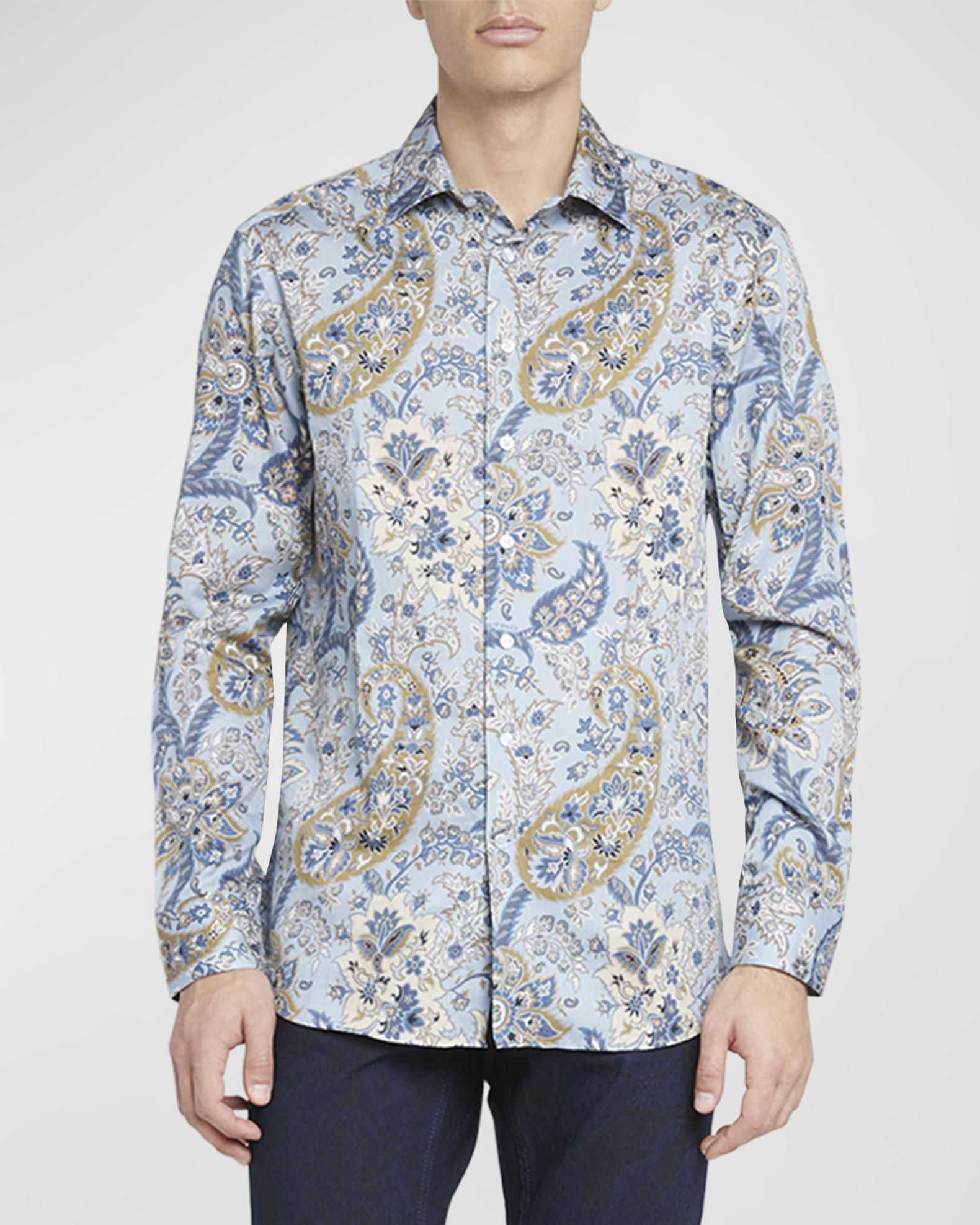 Surprising Paisley Button Down Shirt Photos