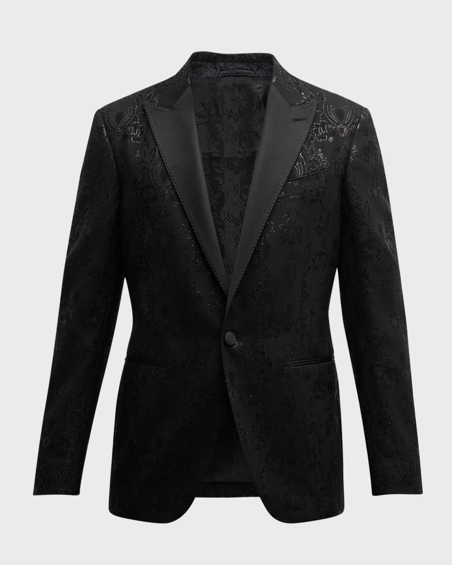 Etro Men's Lightweight Lurex Evening Jacket | Neiman Marcus
