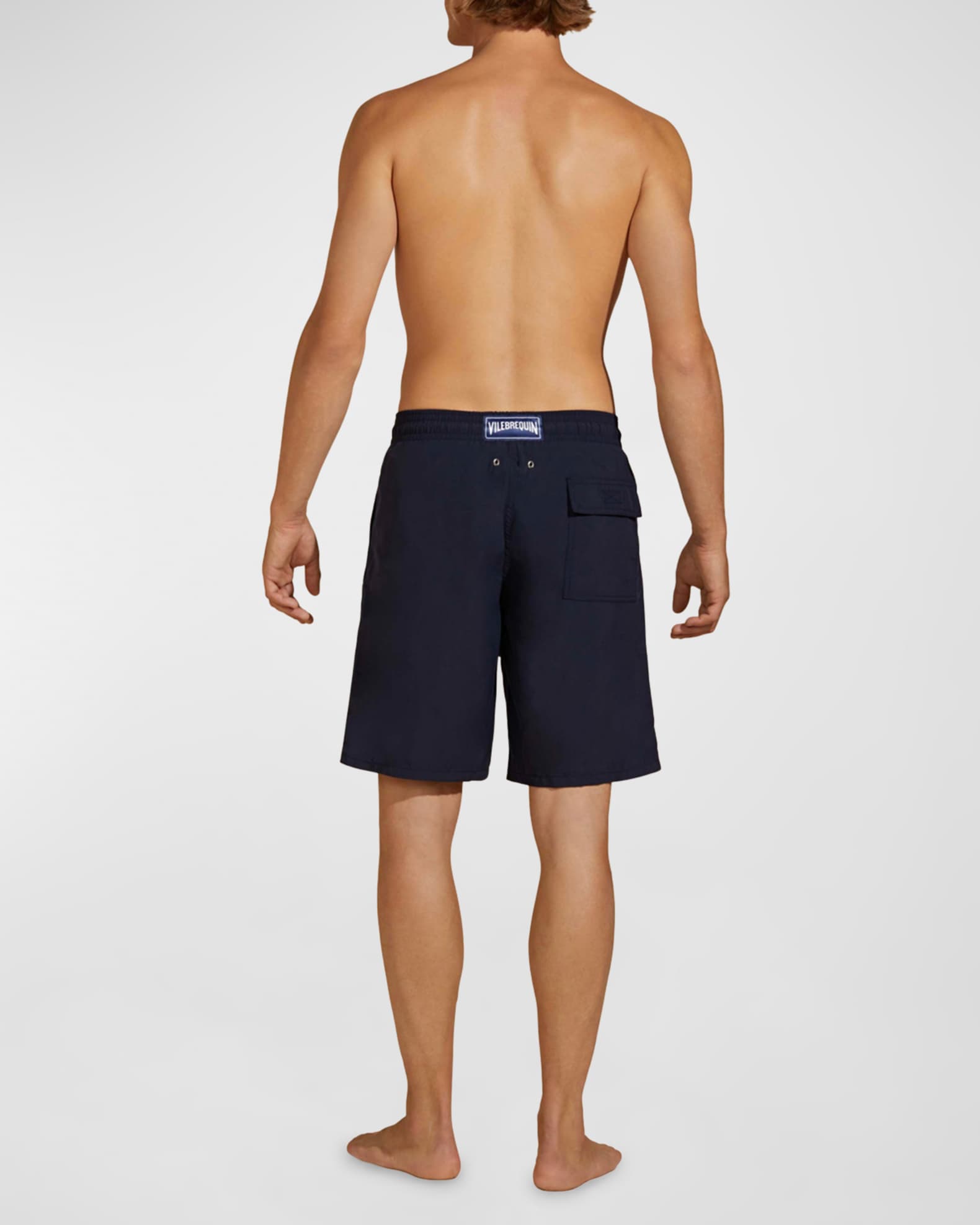 Vilebrequin Men's Long Swim Trunks | Neiman Marcus