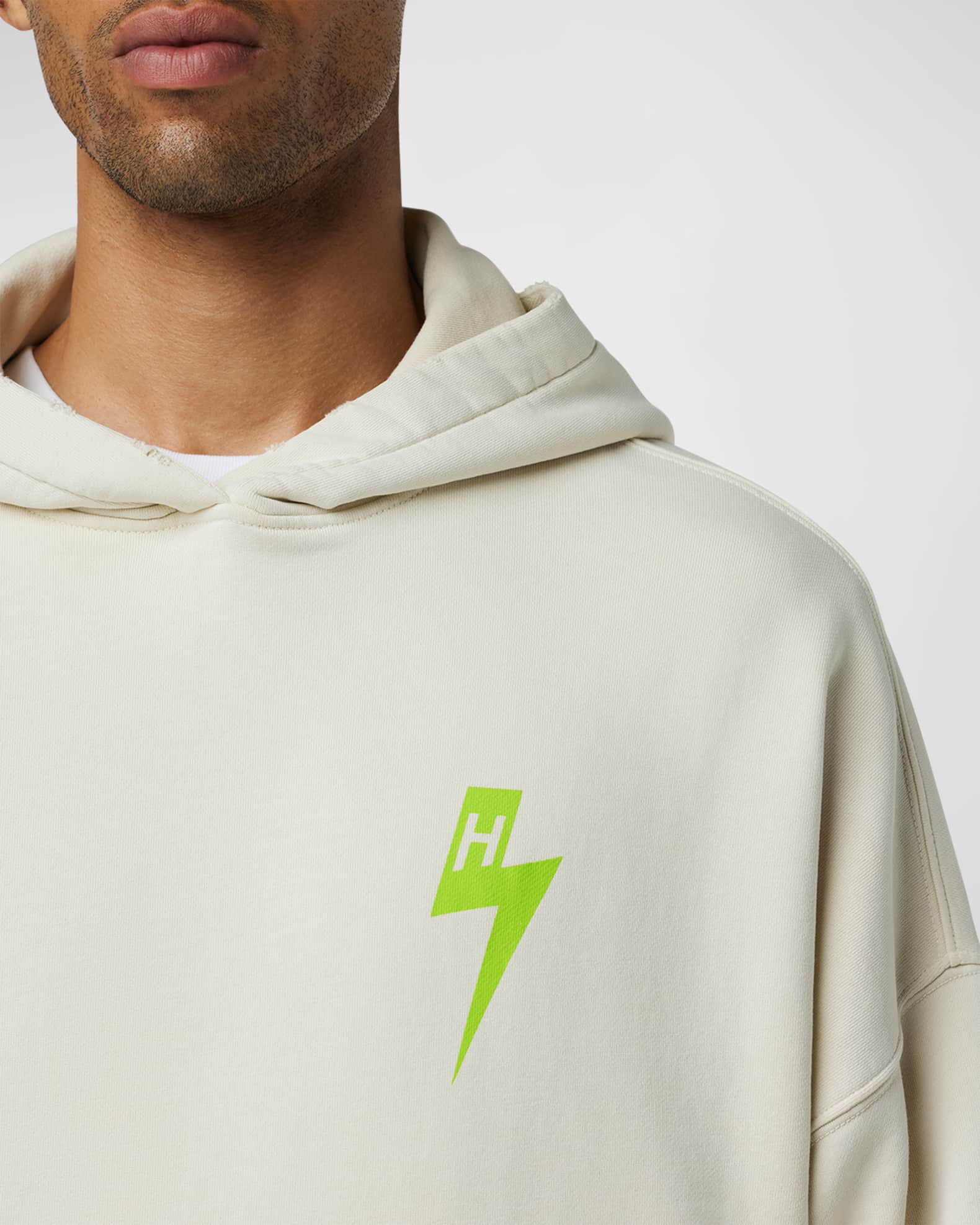 Hudson Men's Lightning Bolt Hoodie | Neiman Marcus