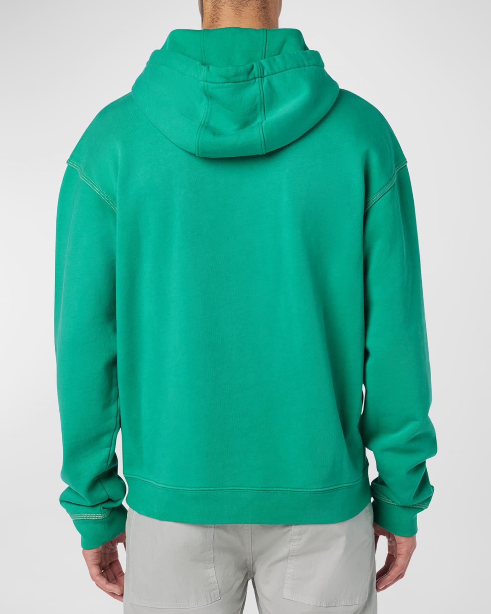 Hudson Men's Logo-Print Classic Hoodie | Neiman Marcus