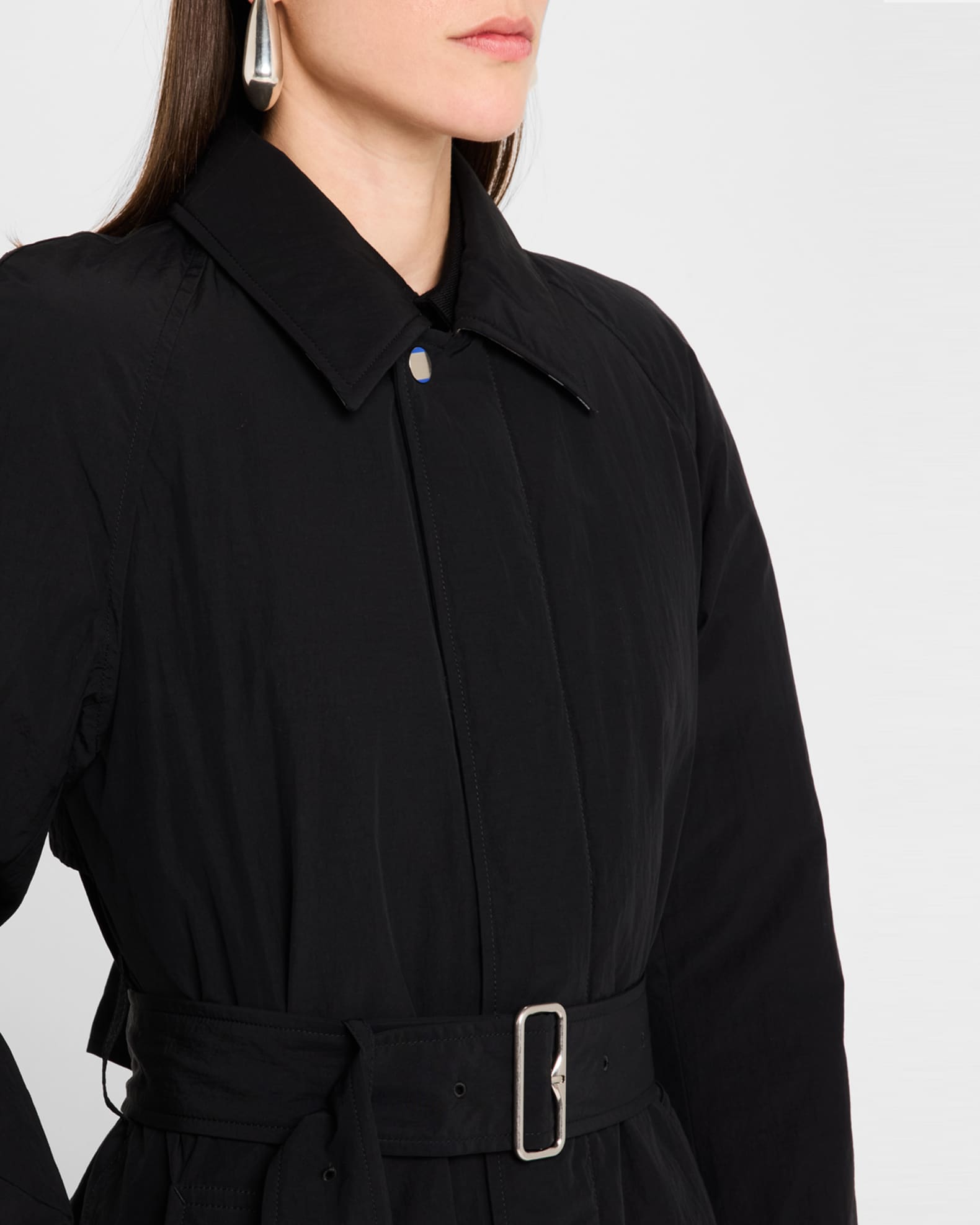 Burberry Belted Down Coat | Neiman Marcus