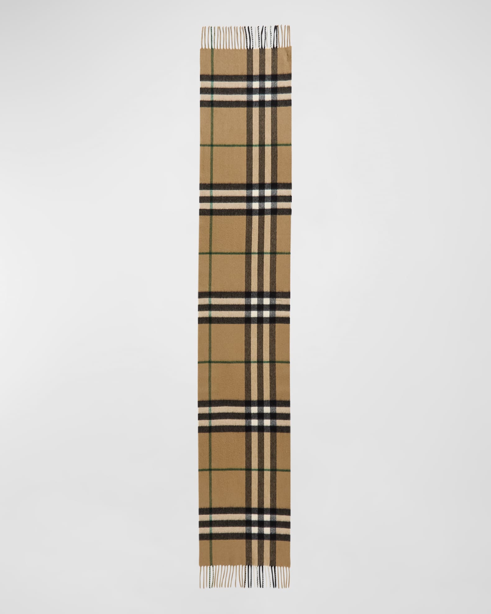 Burberry Men's Giant Check Cashmere Scarf | Neiman Marcus