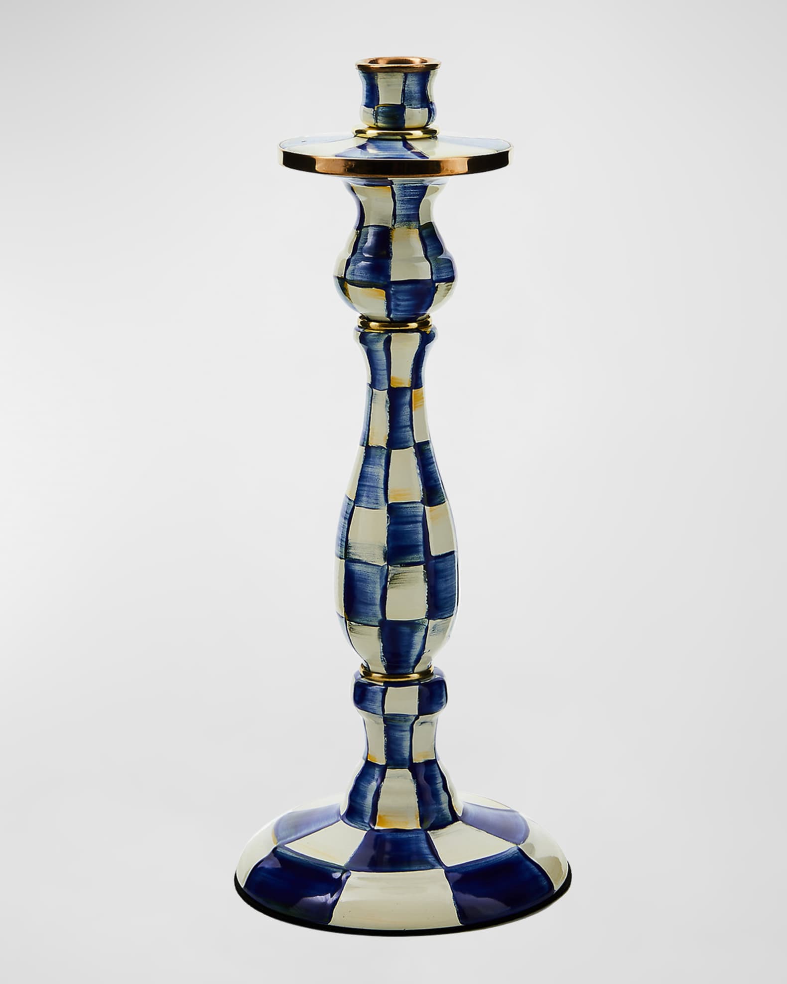 Royal Check Candlestick Collection | Neiman Marcus