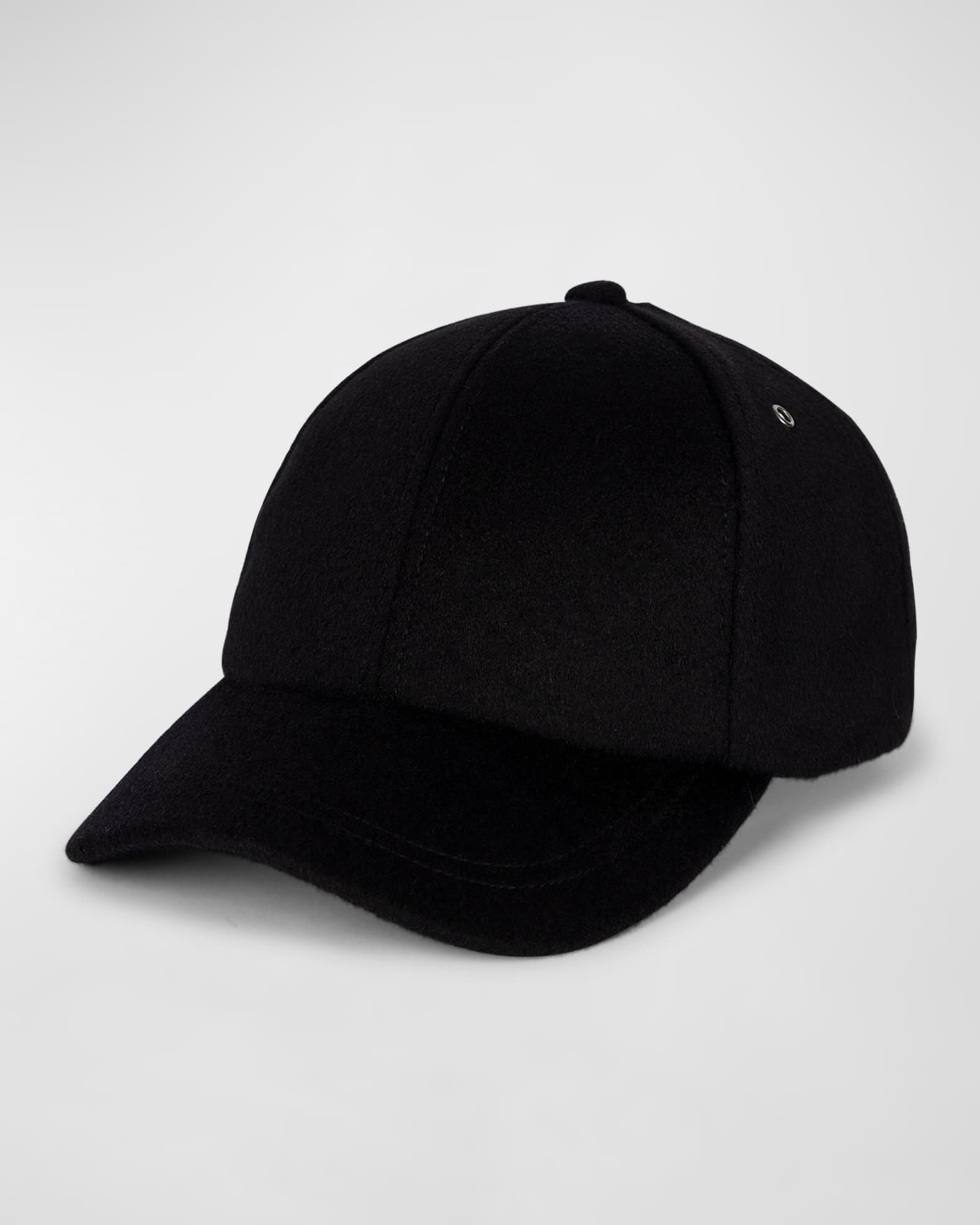 Paul Smith Men's Wool Baseball Cap with Signature Trim | Neiman Marcus