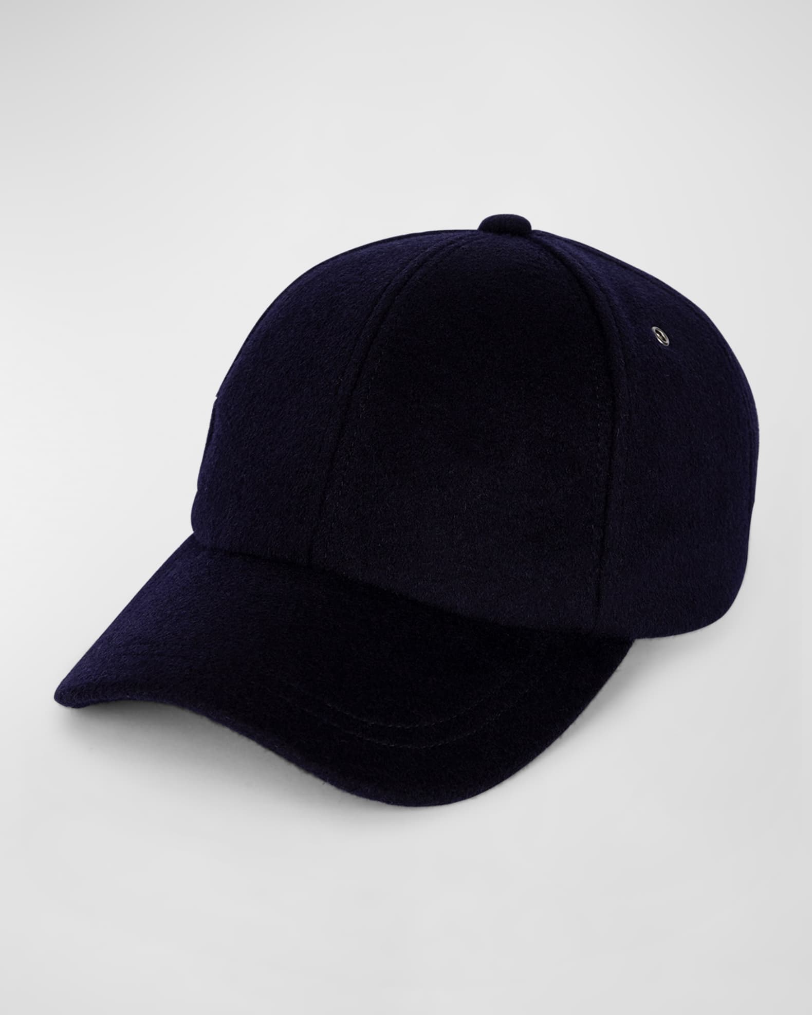 Paul Smith Men's Wool Baseball Cap with Signature Trim | Neiman Marcus