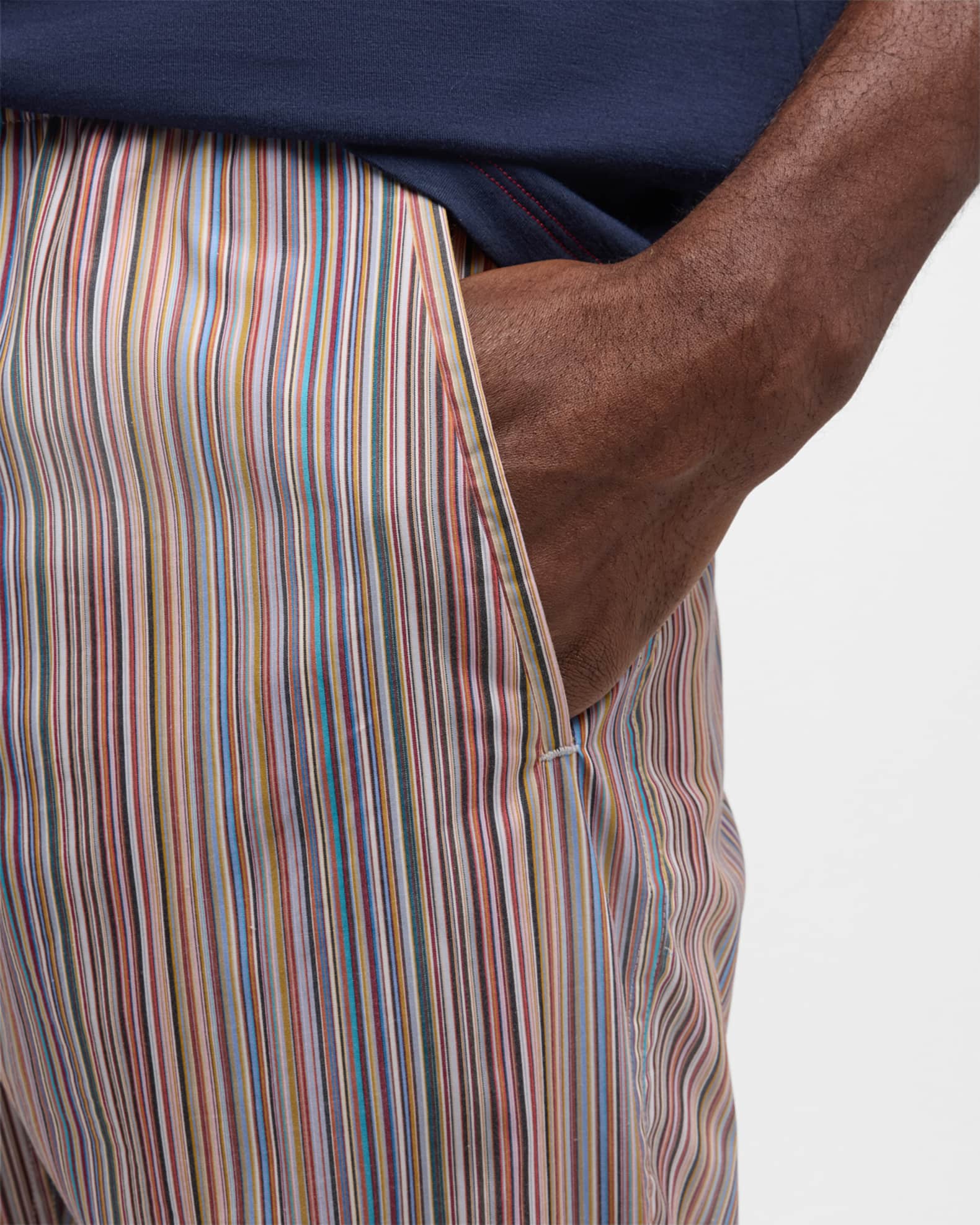 Paul Smith Men's Signature Stripe Pajama Pants | Neiman Marcus