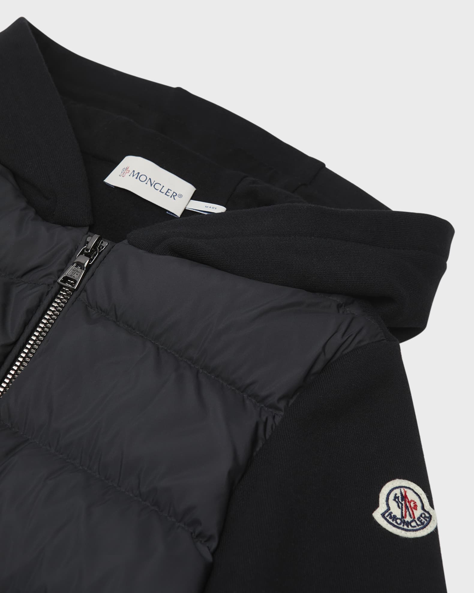 Boy's Combo Puffer Jacket | Neiman Marcus