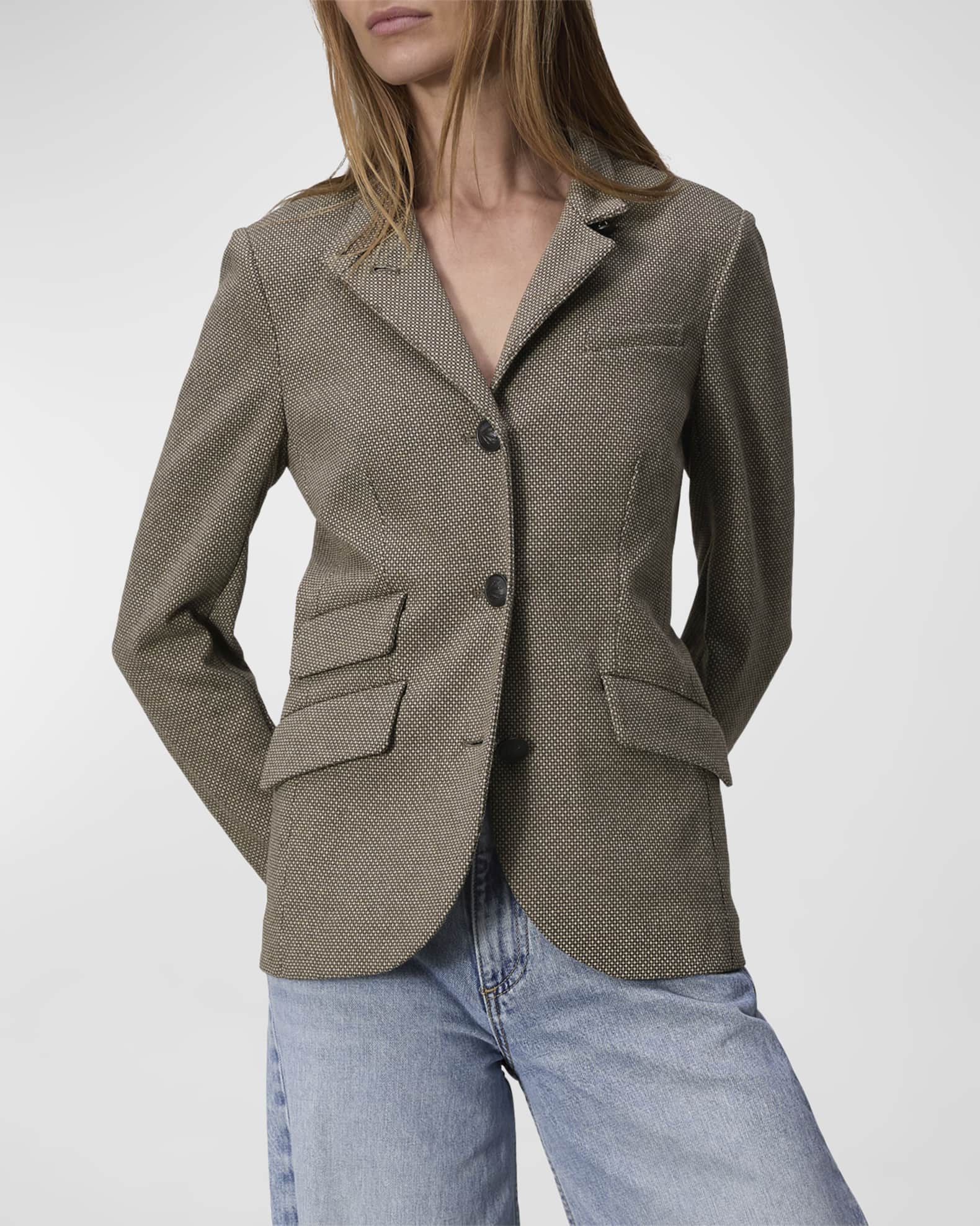 Rag & Bone Slade Italian Jacquard Blazer | Neiman Marcus