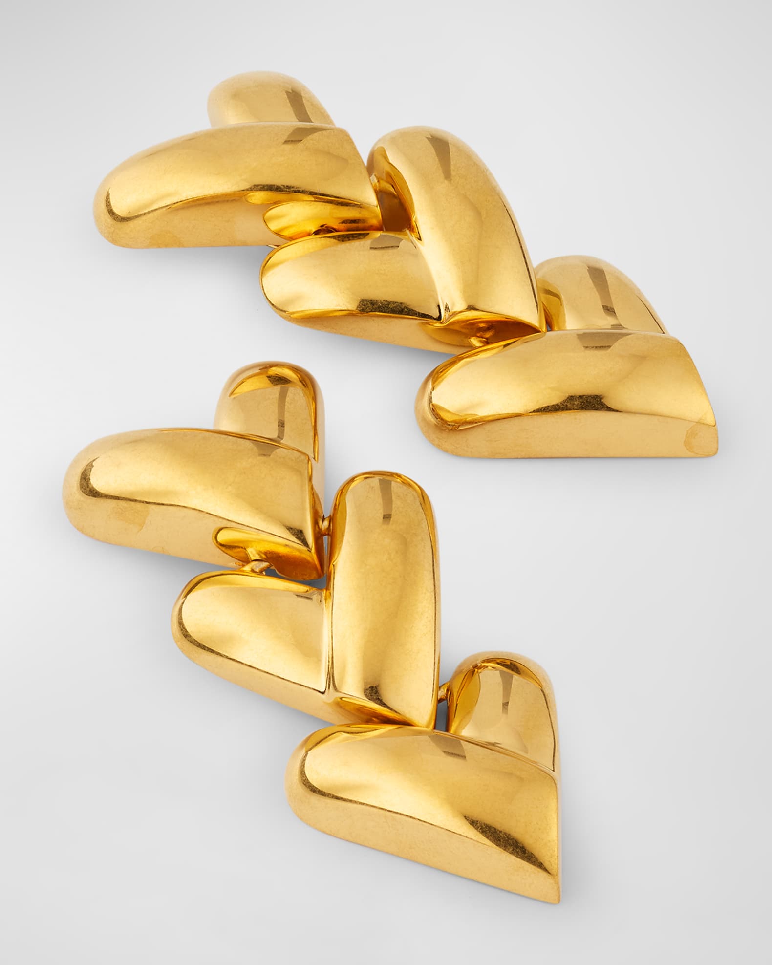 TOM FORD Heart Clip-On Drop Earrings | Neiman Marcus