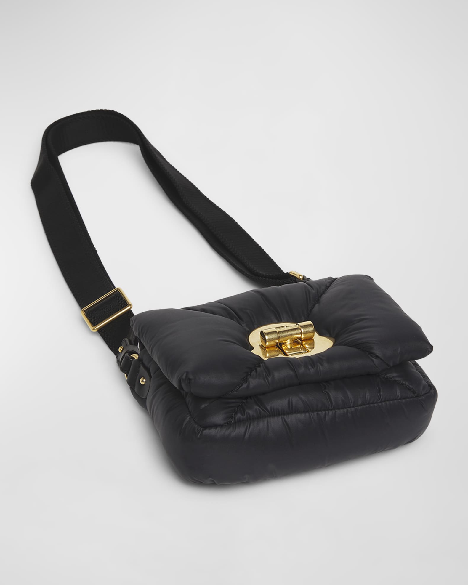Moncler Mini Puf Crossbody Bag | Neiman Marcus