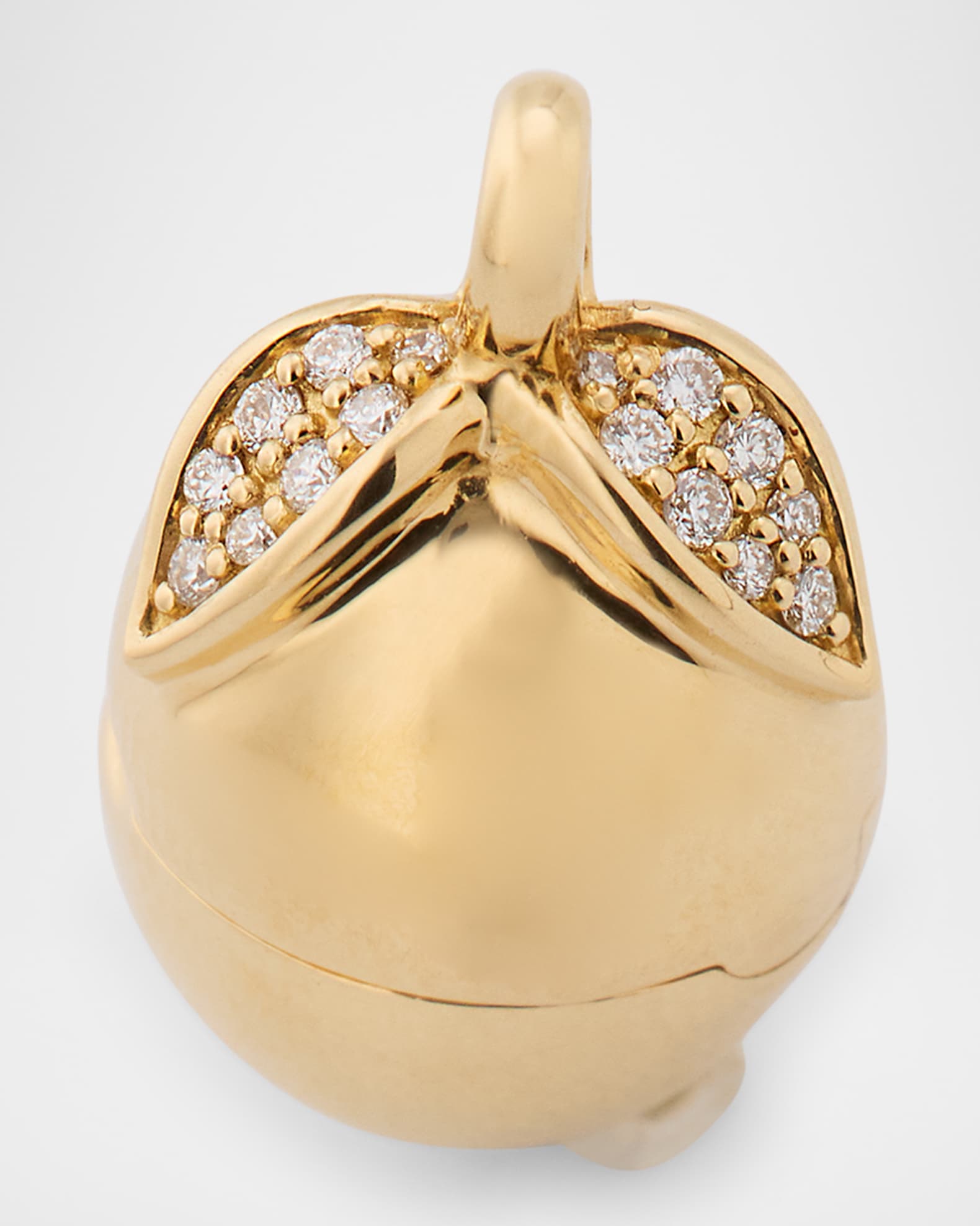 Sorellina 18K Yellow Gold Lemon Locket with GH-SI Diamonds | Neiman Marcus