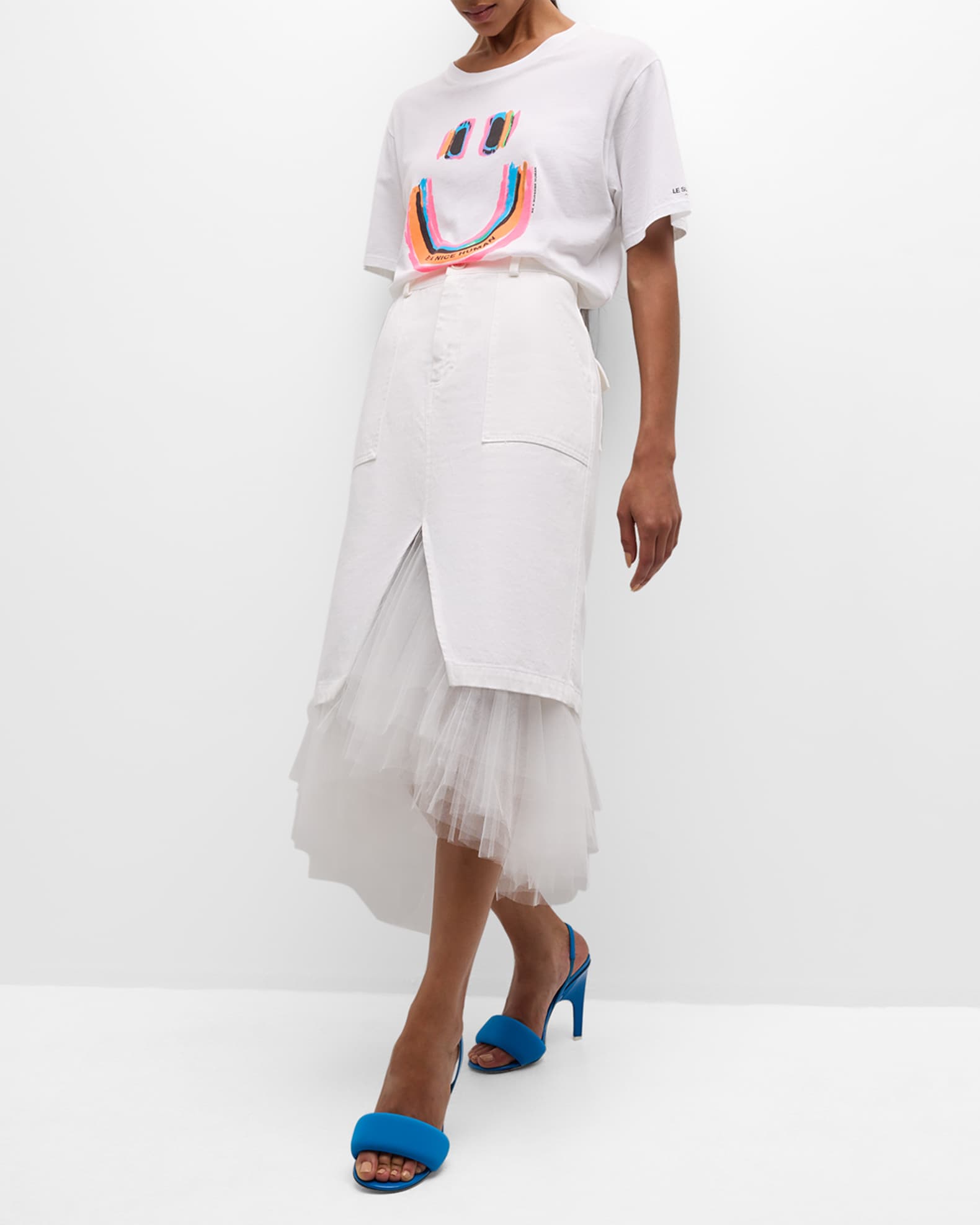 Le Superbe Mr. & Mrs. Benjamin Midi Skirt | Neiman Marcus