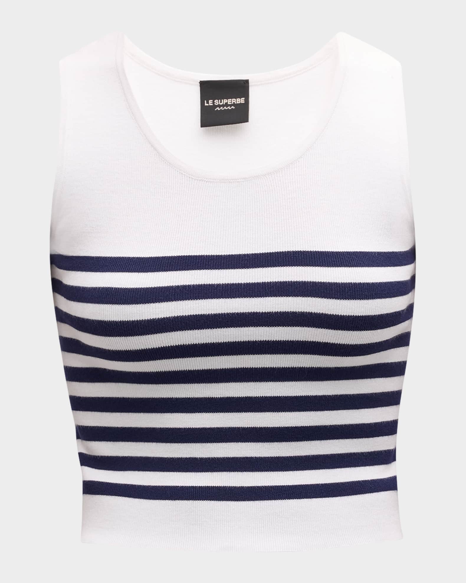 Le Superbe Tanks A Lot Stripe Tank Top | Neiman Marcus