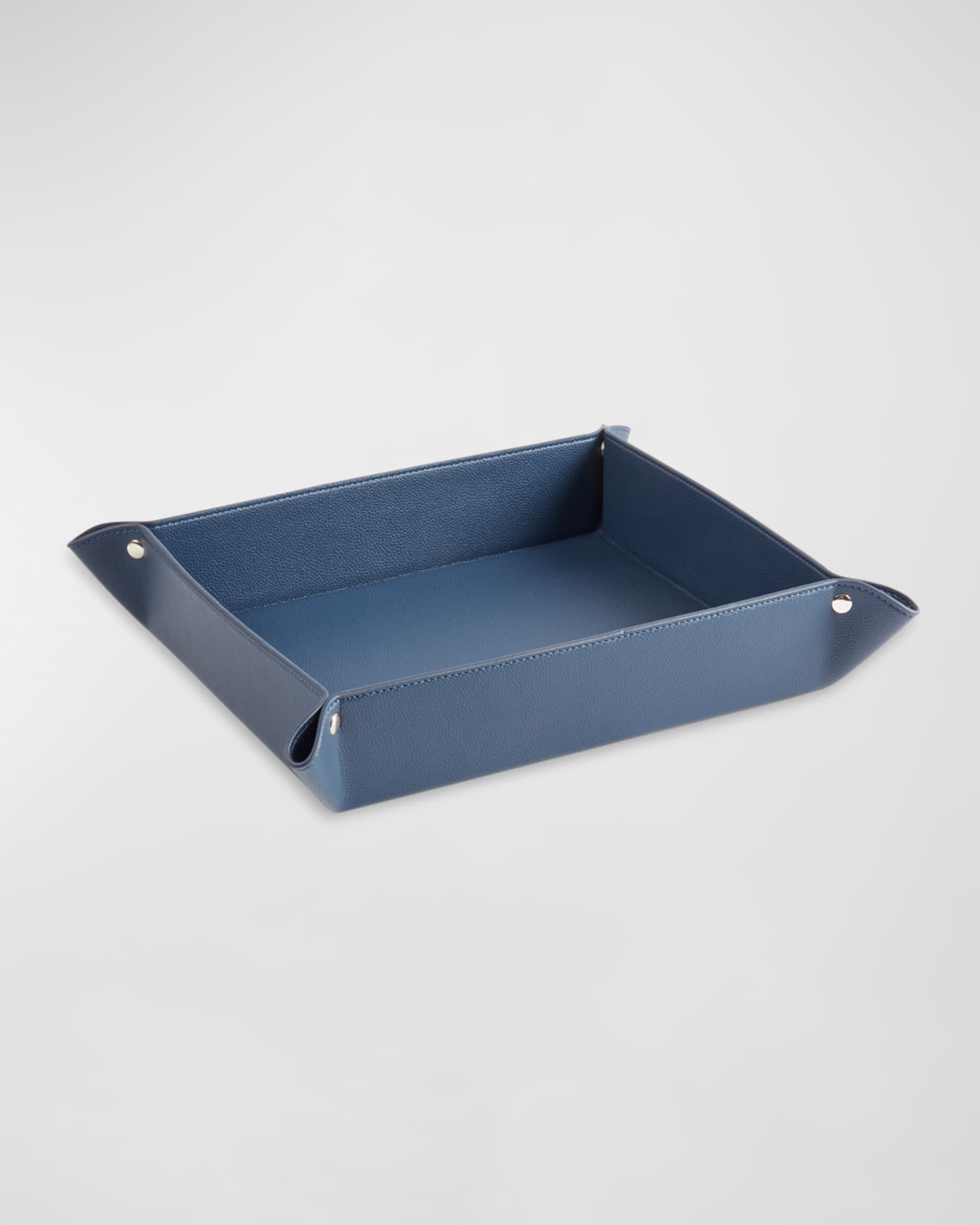 Bey-Berk Libson XL Leather Coffee Table Tray | Neiman Marcus