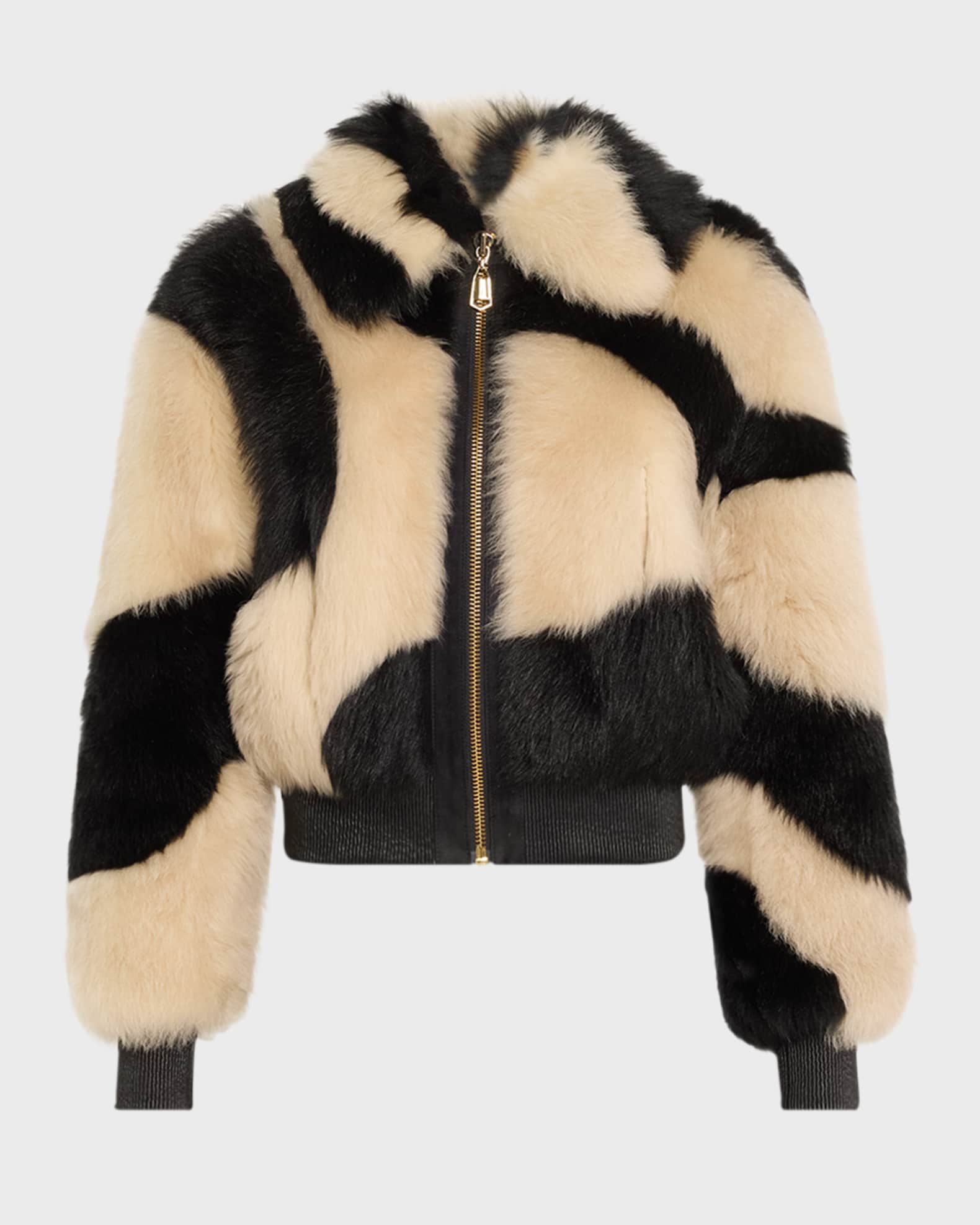 Zimmermann Illustration Fuzzy Swirl Jacket | Neiman Marcus