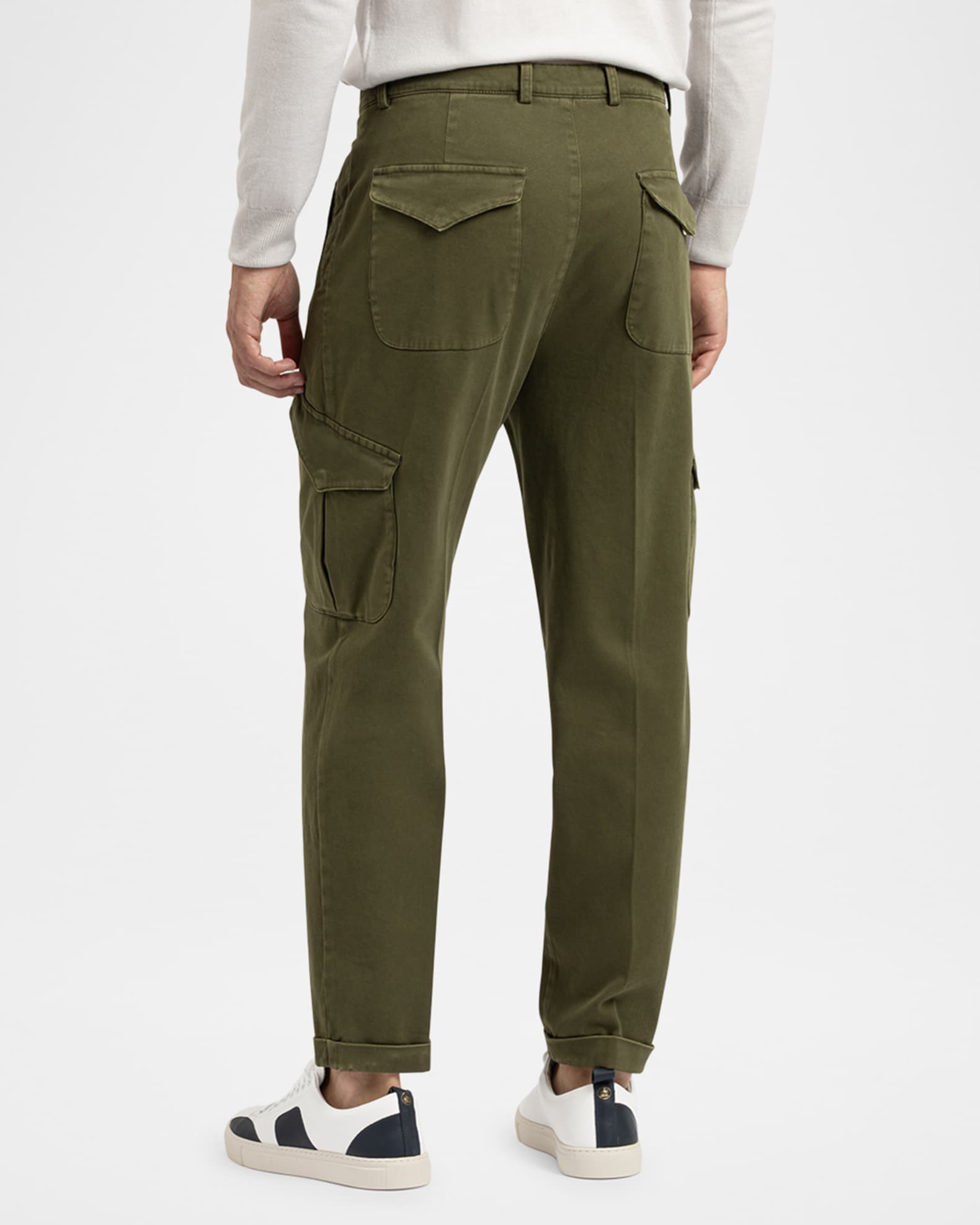 Boglioli Men's Military Cargo Pants | Neiman Marcus