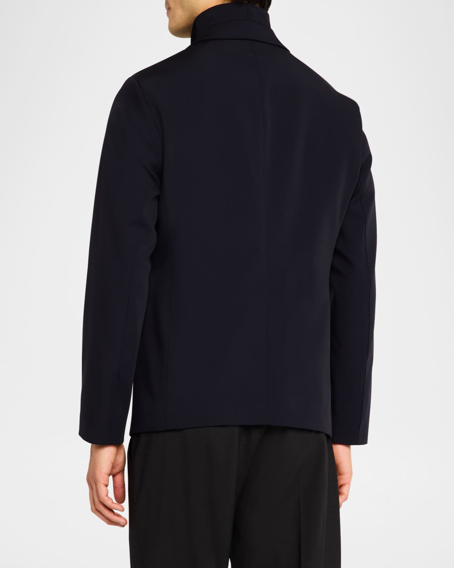 Emporio Armani Men's Nylon Blazer with Removable Insert | Neiman Marcus