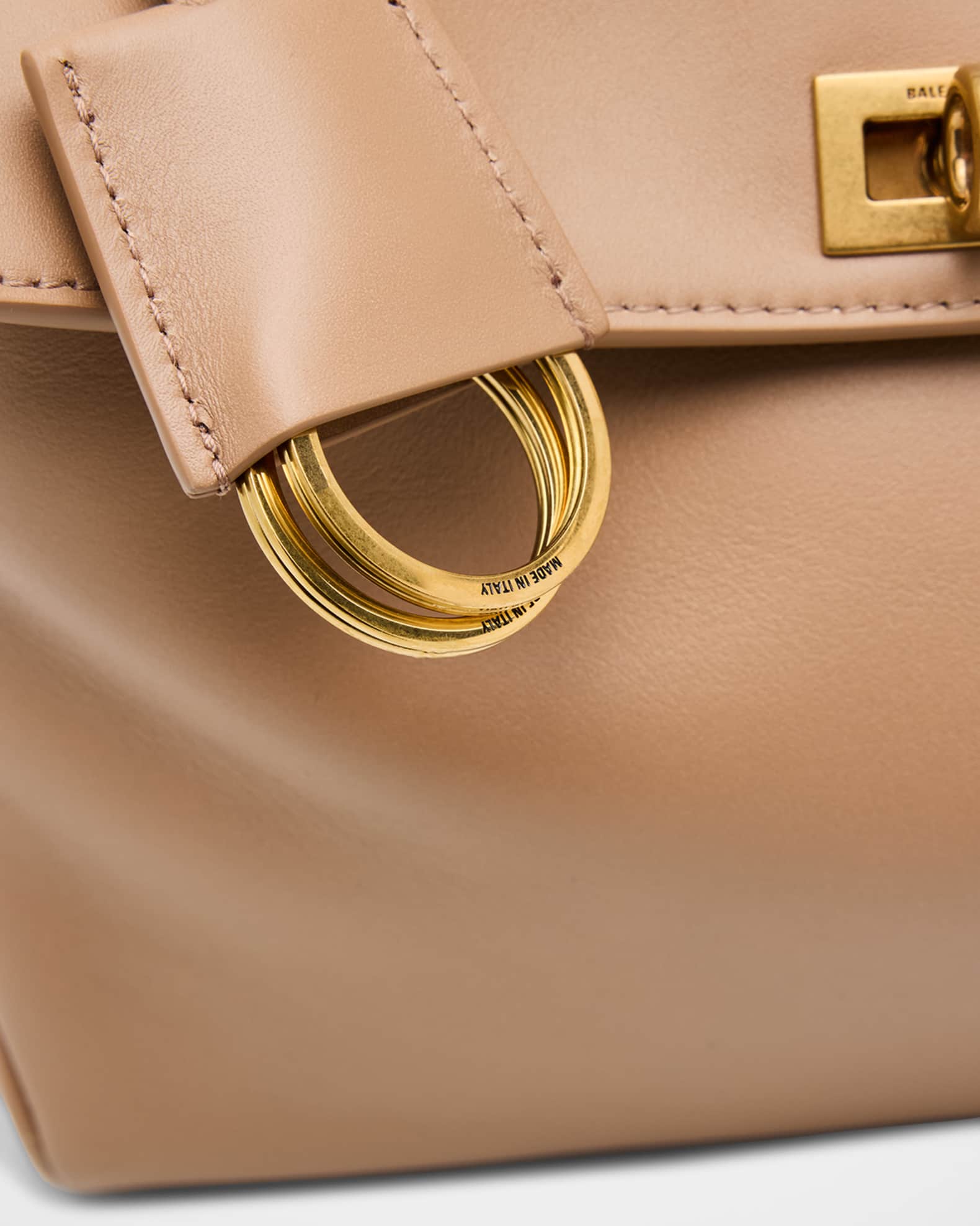 Balenciaga Rodeo Mini Calfskin Leather Bag | Neiman Marcus