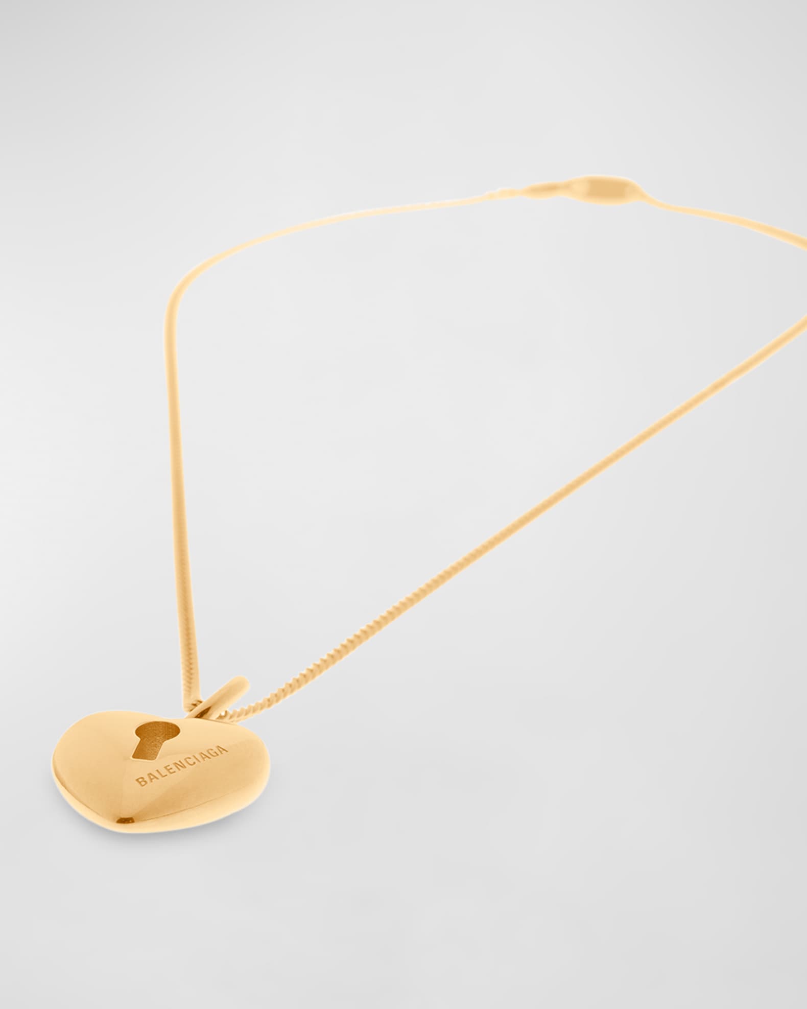 Balenciaga necklace heart store