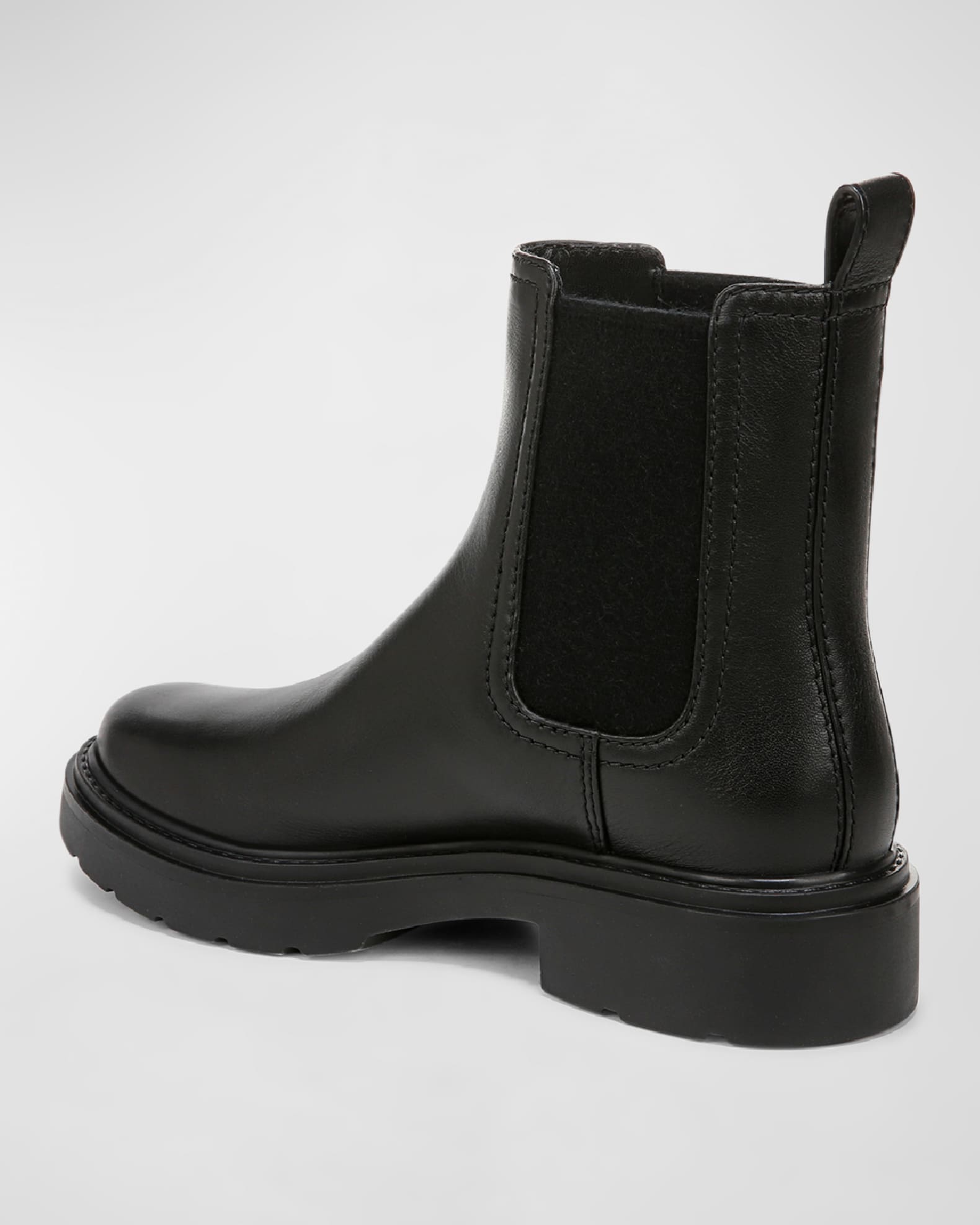 Vince Calf Leather Chelsea Boots | Neiman Marcus