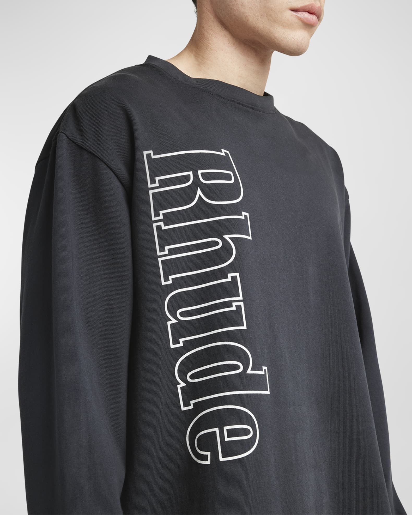 Rhude Men's Relaxed Side-Logo T-Shirt | Neiman Marcus